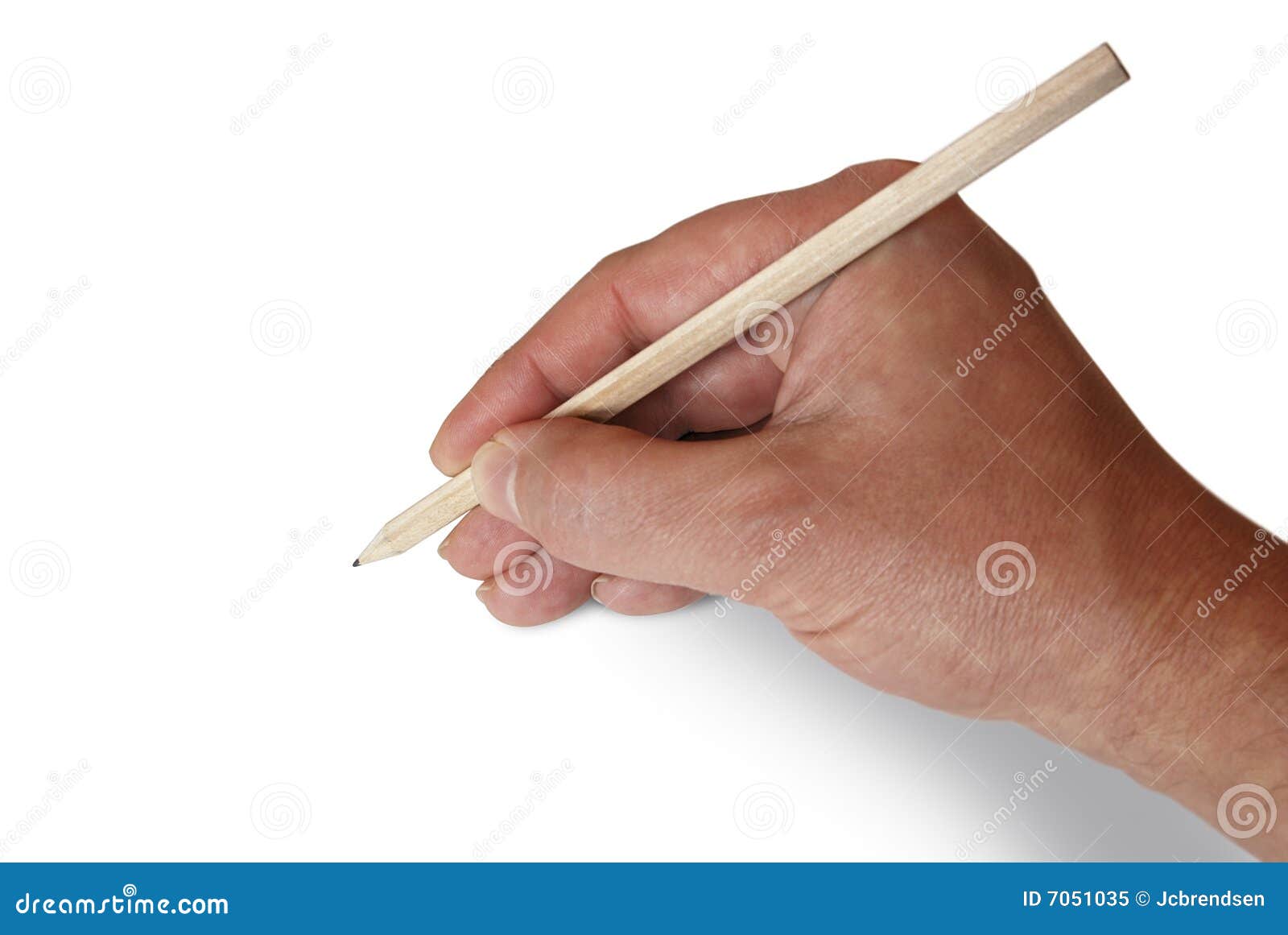 Hand and pencil stock image. Image of artist, literature - 7051035