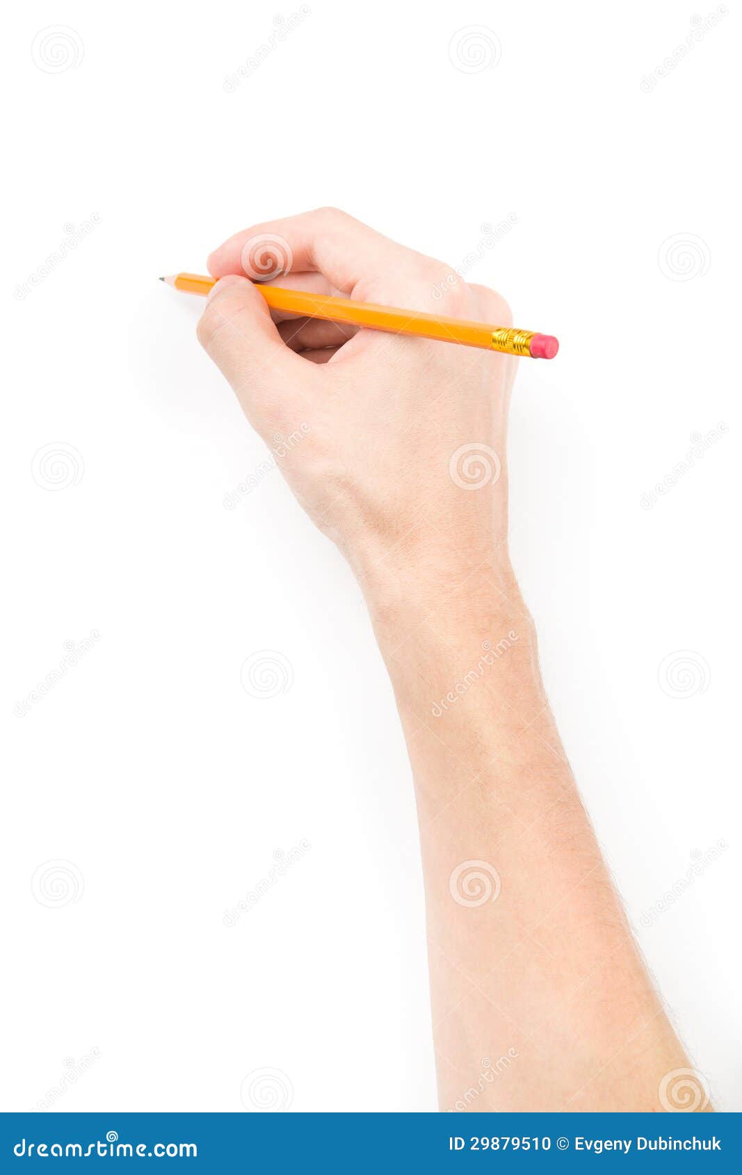 Pencil Writing On Paper Royalty-Free Stock Image | CartoonDealer.com ...