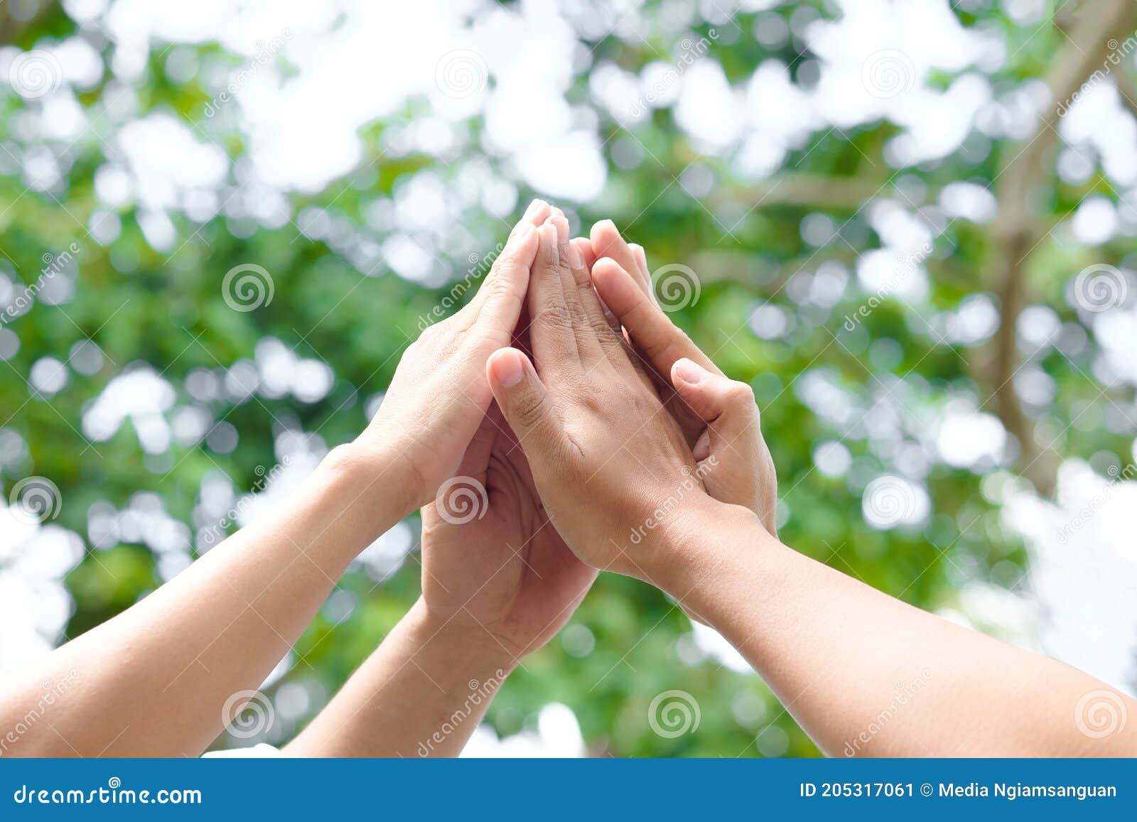Hand of People Assemble Corporate Meeting Teamwork and Harmonious ...