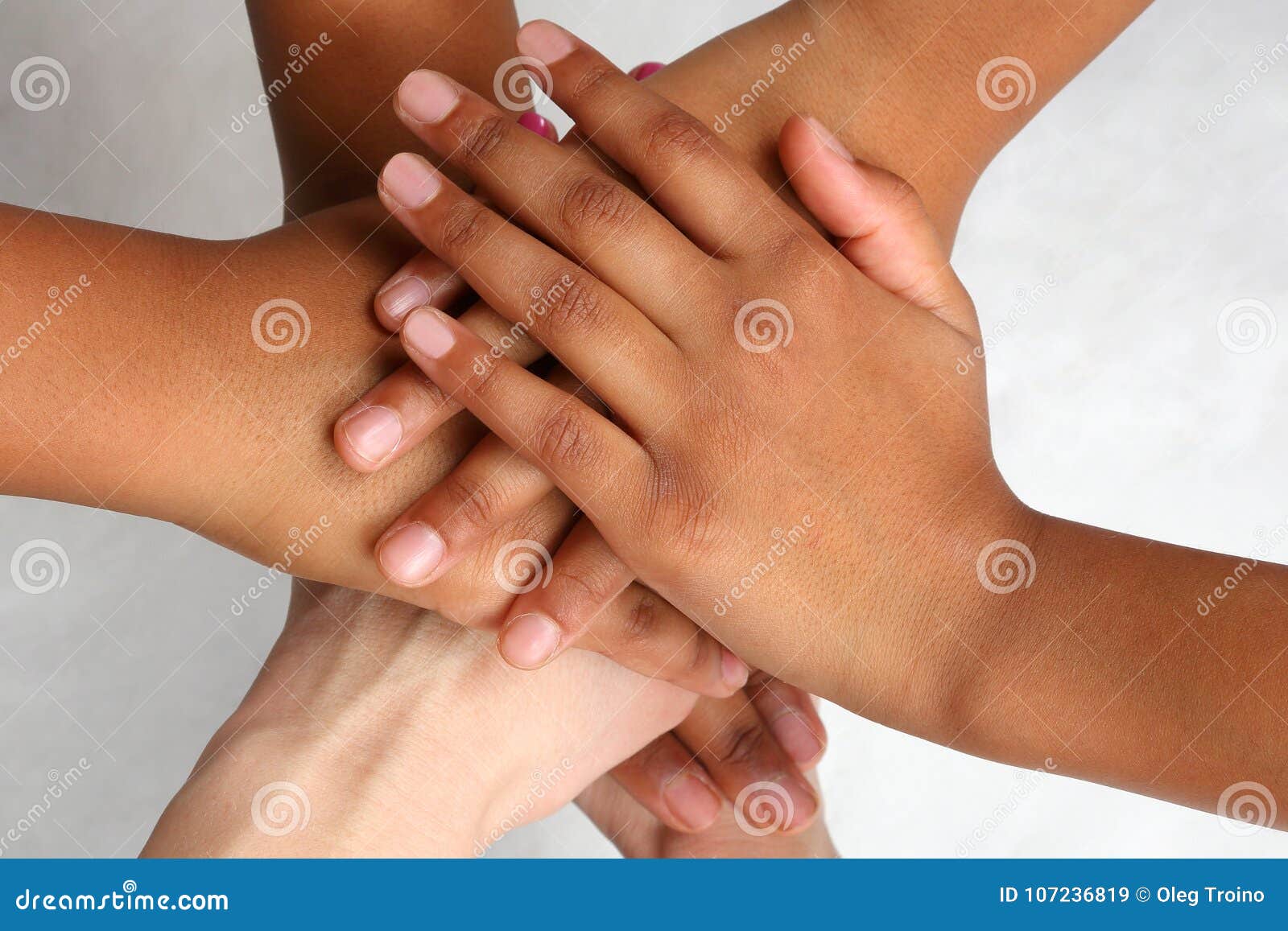 Hand People Stacked on Top of Each Other Stock Image - Image of ...