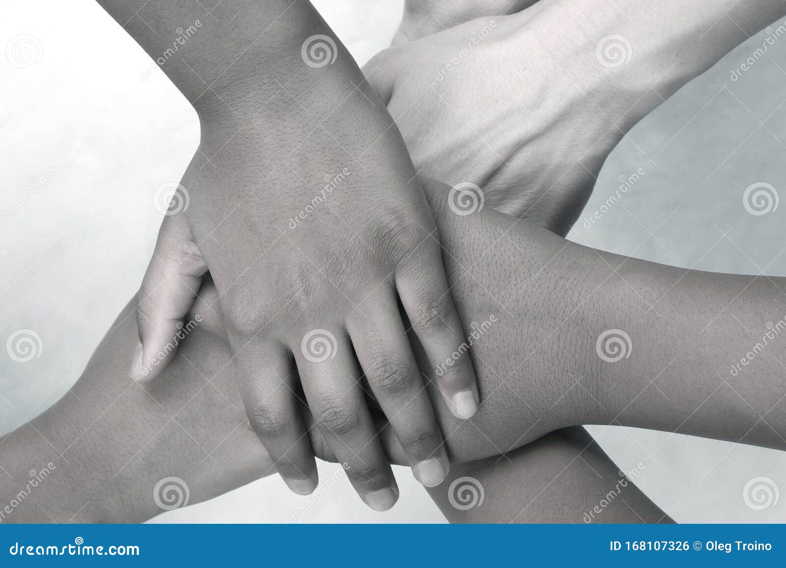 Hand People Stacked on Top of Each Other Stock Photo - Image of finger ...