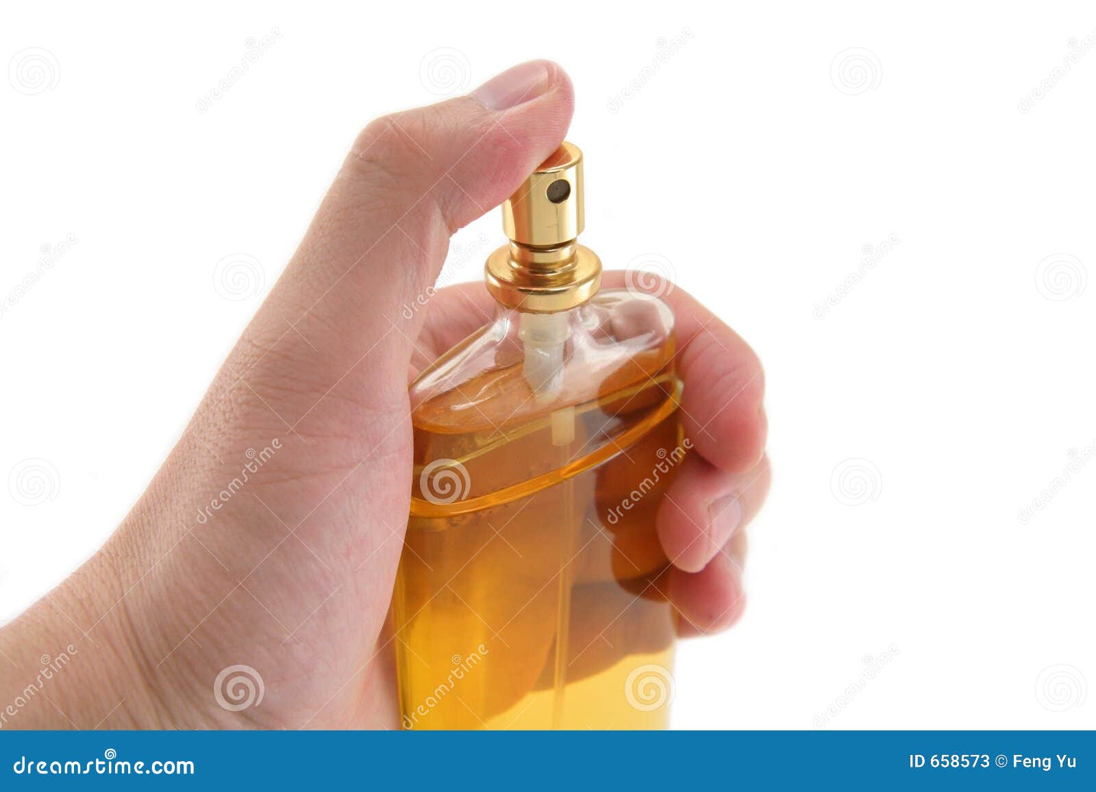 Hand and perfume bottle stock image. Image of hand, odor - 658573