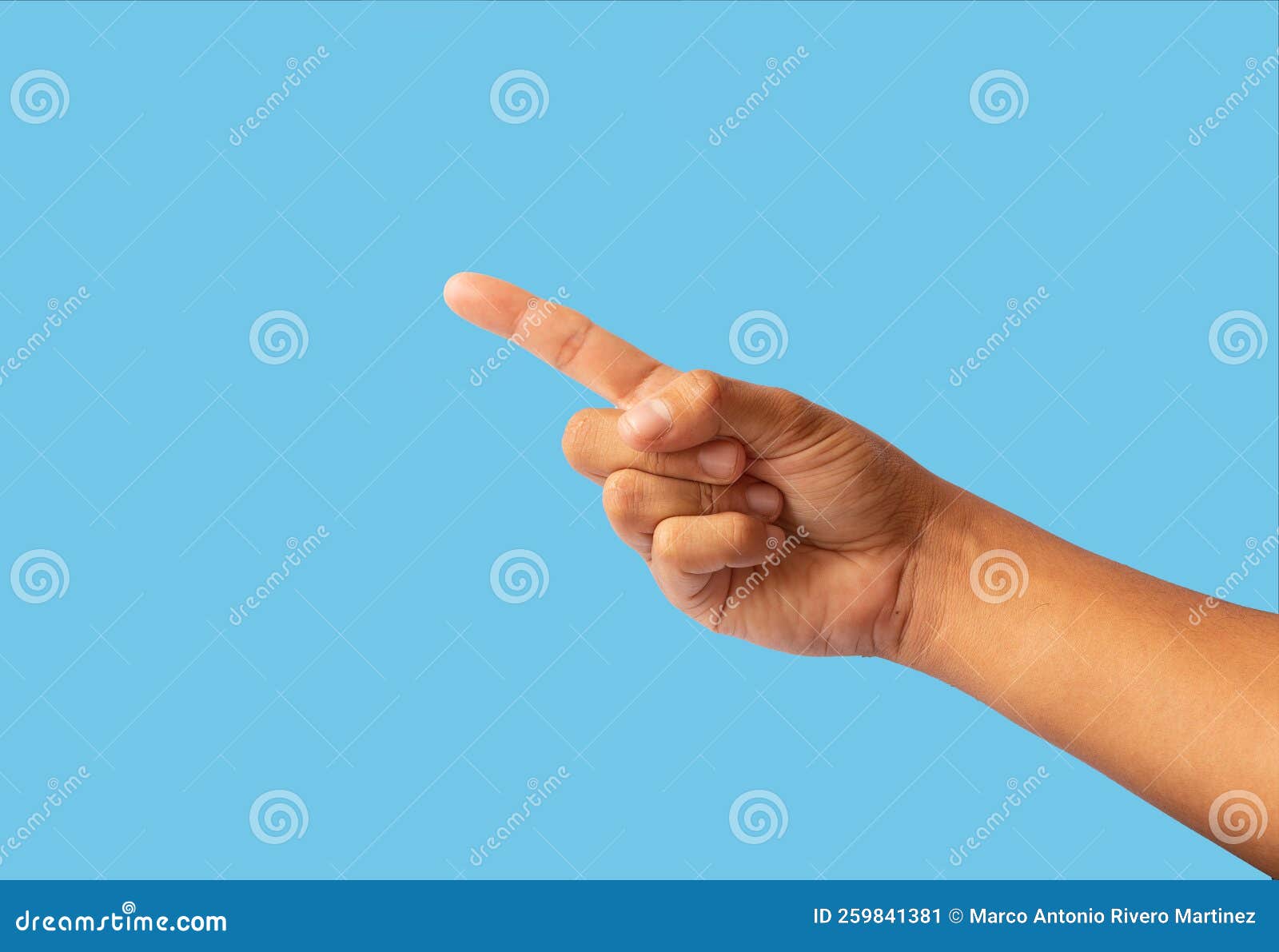 Hand of a person pointing stock image. Image of comprehend - 259841381