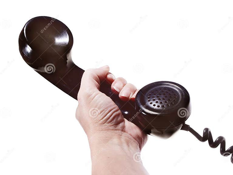 Hand and phone stock photo. Image of isolation, businesspeople - 318456