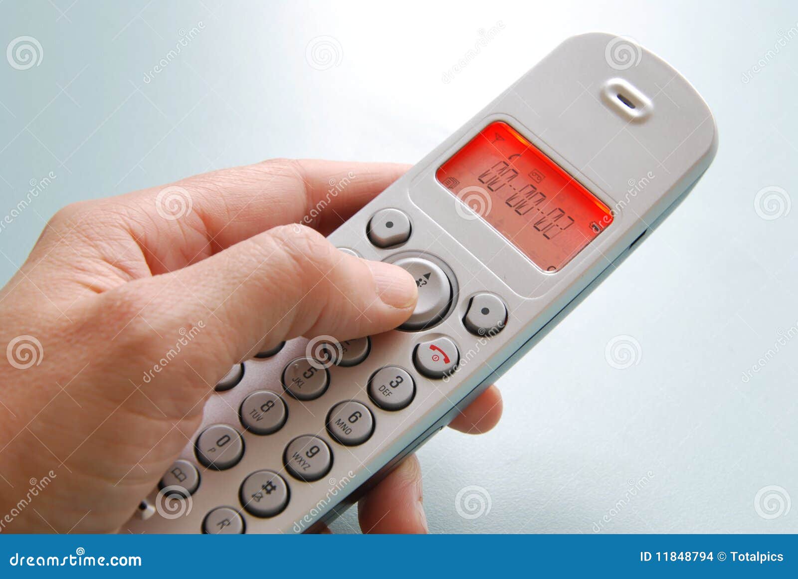 Hand phone dialing stock photo. Image of hand, telefon - 11848794