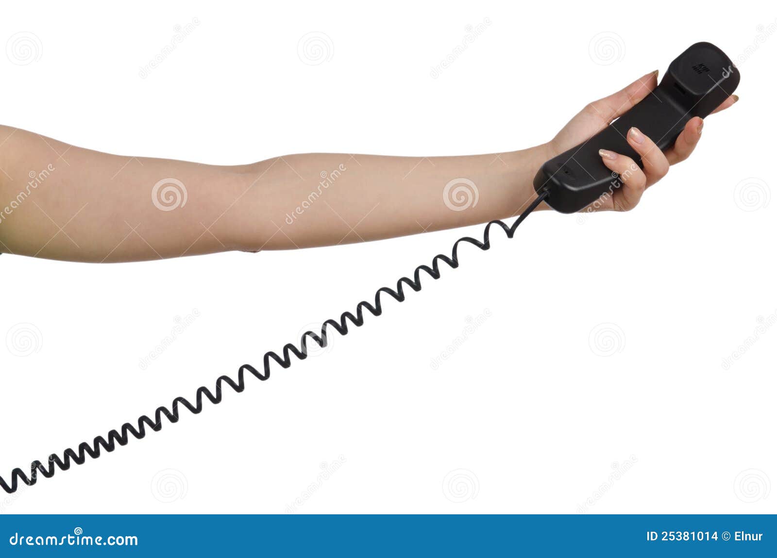 Hand with phone isolated stock photo. Image of business - 25381014