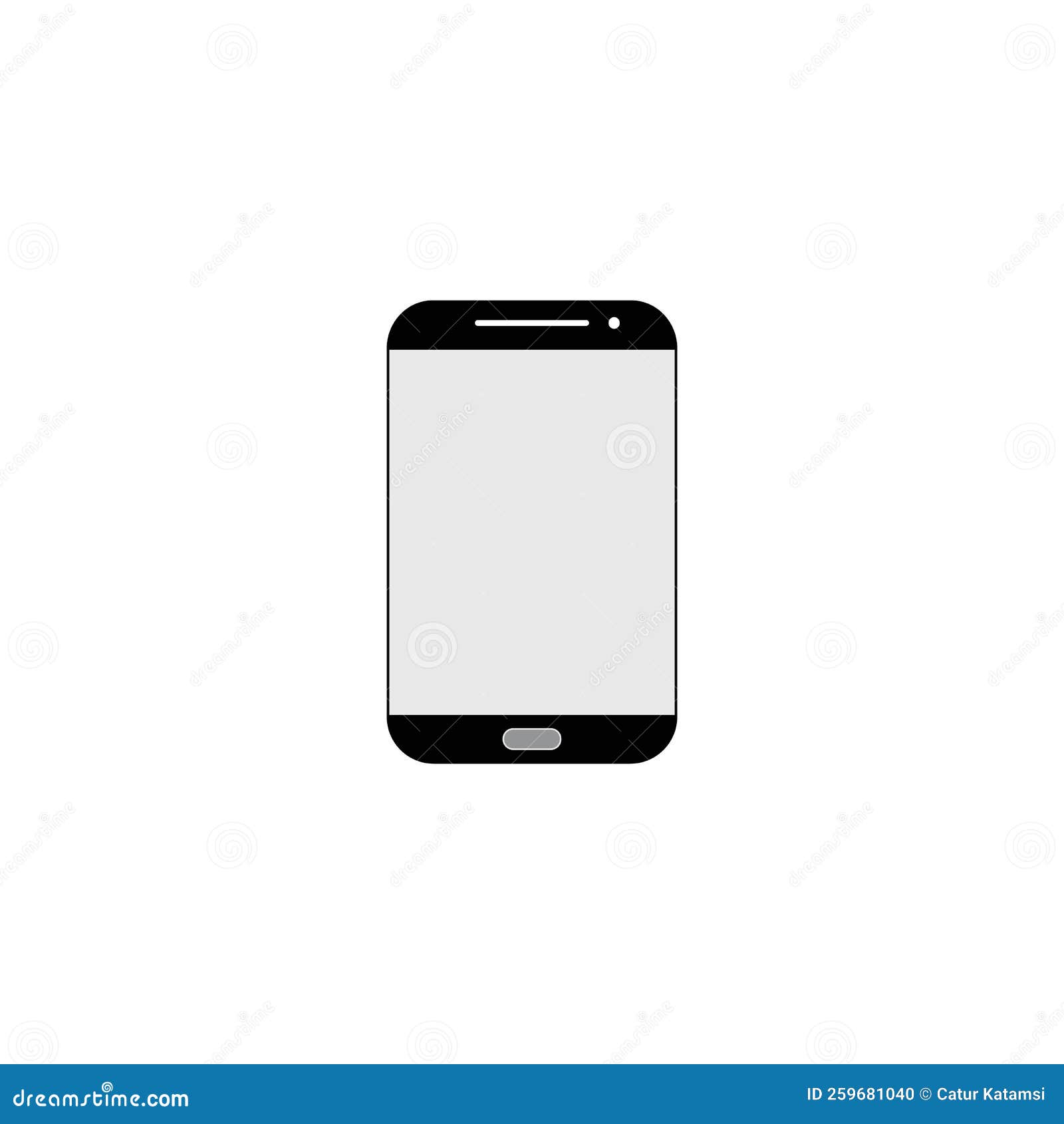 Hand Phone Logo Icon Vector Stock Illustration - Illustration of centre ...