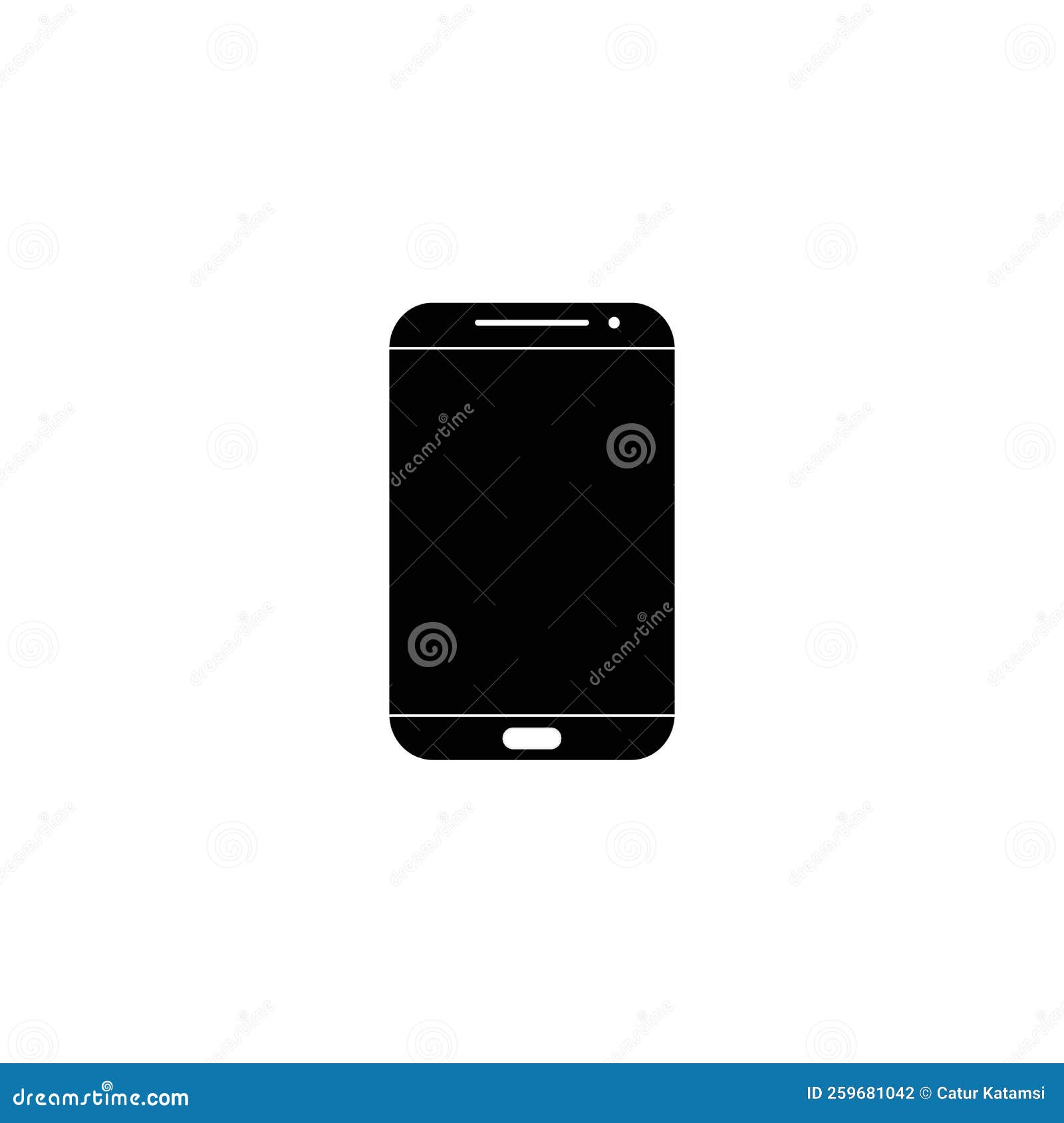 Hand Phone Logo Icon Vector Stock Illustration - Illustration of media ...