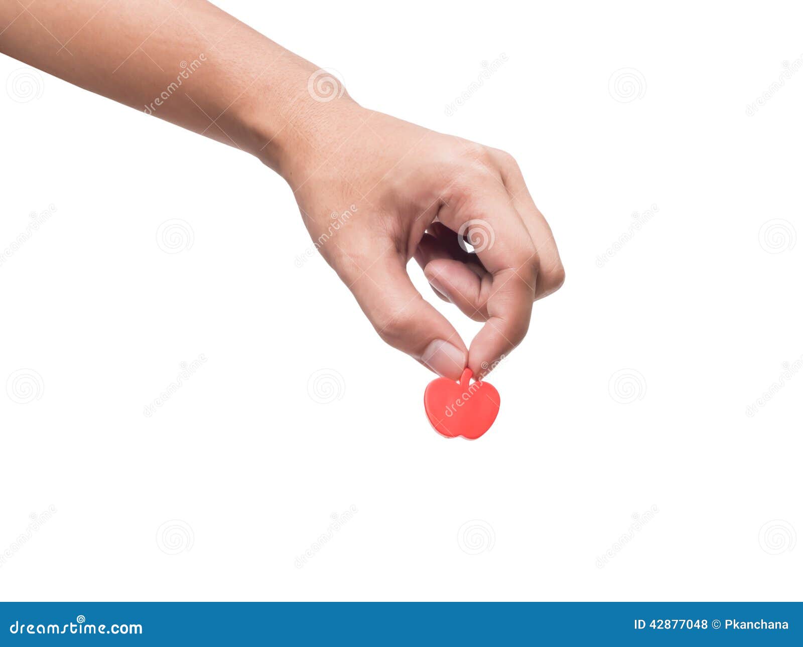 Hand pick up apple model stock photo. Image of pick, nature - 42877048