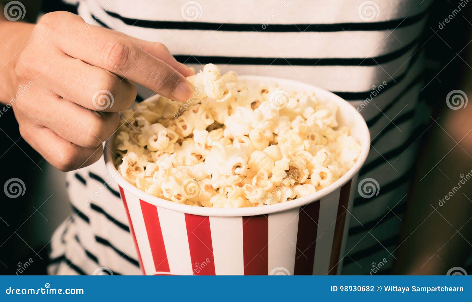 Pop corn stock photo. Image of male, family, friends - 98930682