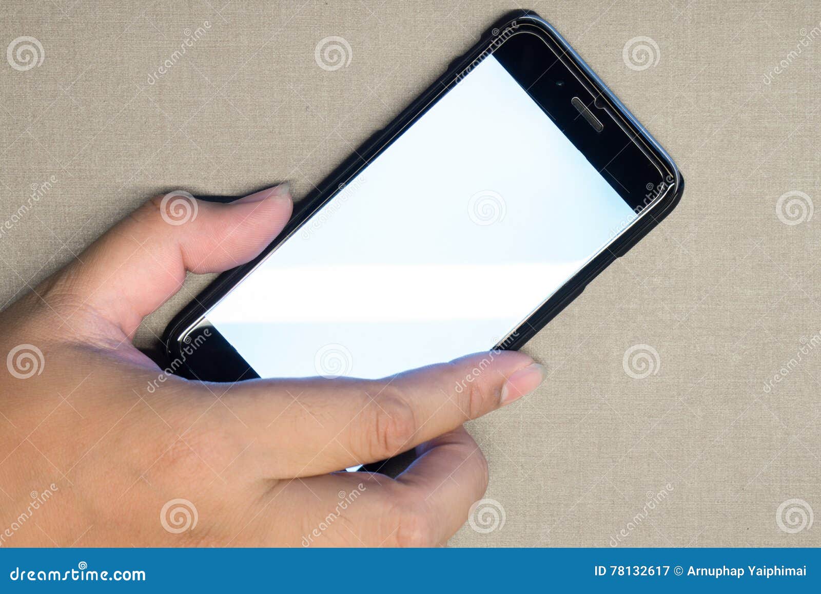 Hand Picking Up Phone