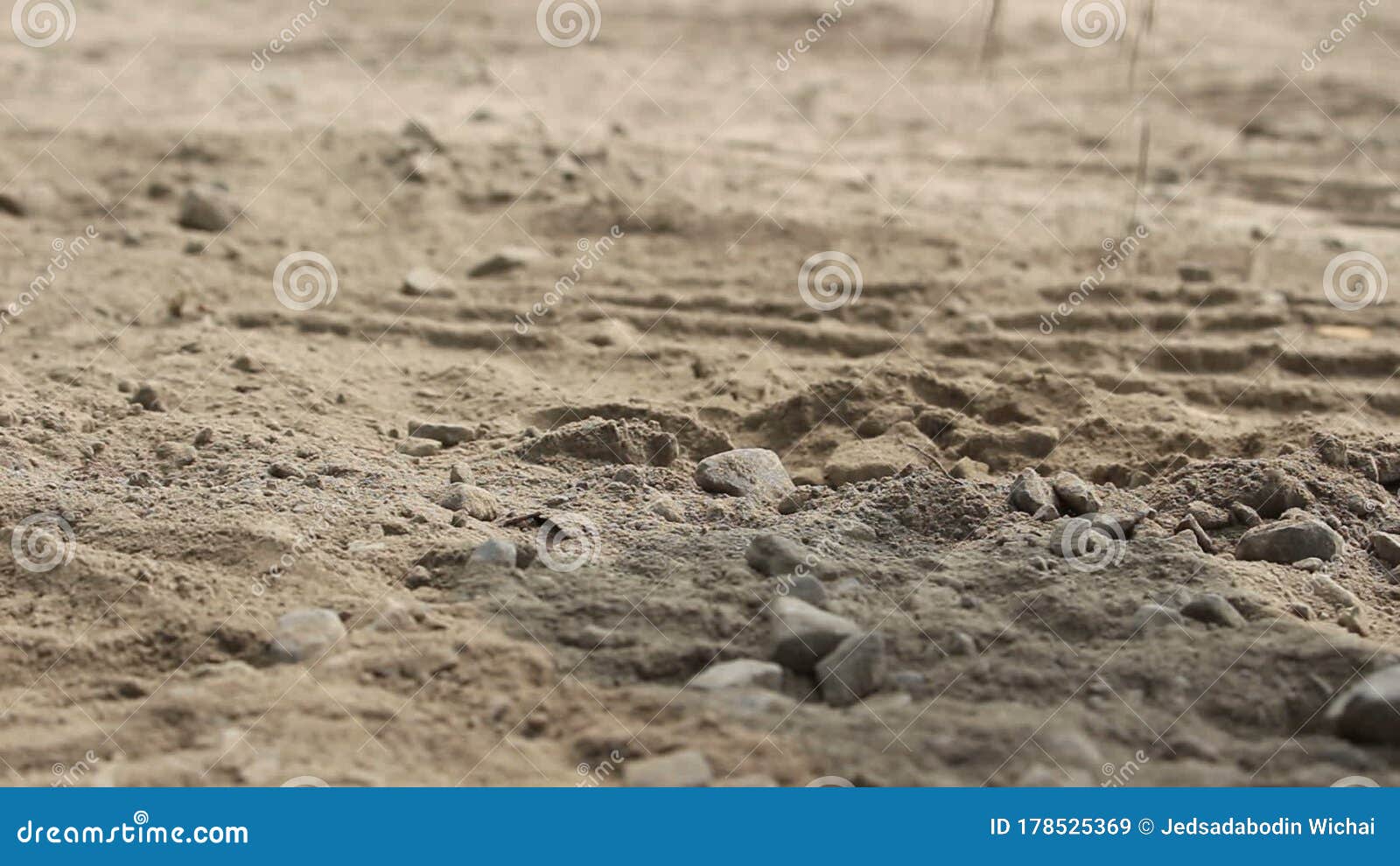 Hand Picking Waste Soil Dust Stock Video - Video of brown, surface ...