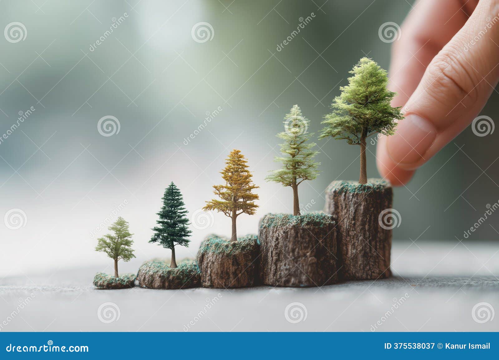 A Miniature Tree Growing On Computer Mother Board. Digital Convergence ...