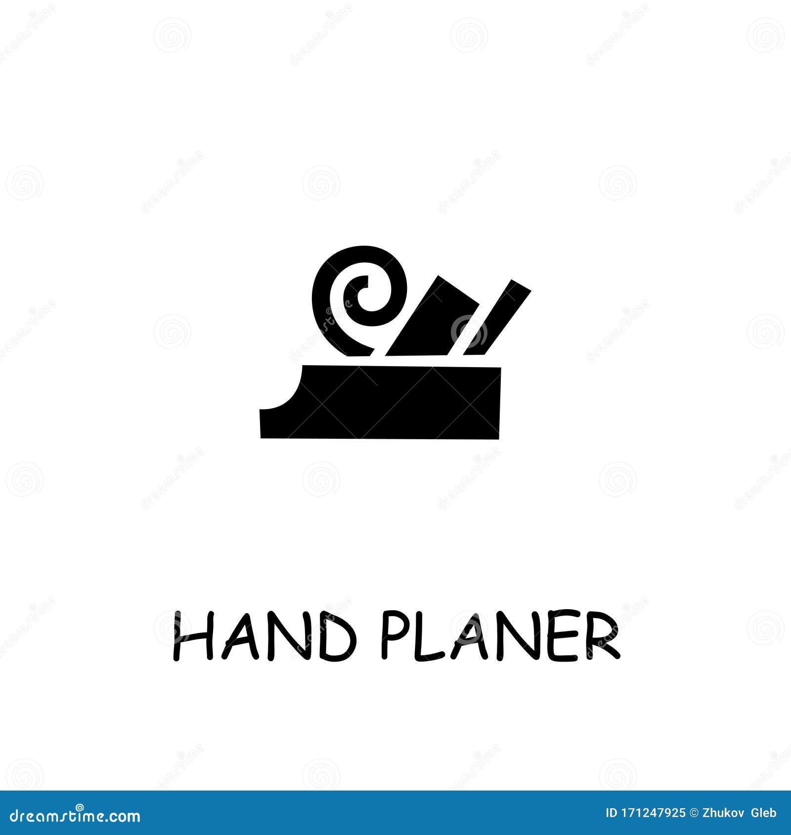 Hand Planer Dark Silhouette Royalty-Free Stock Photo | CartoonDealer ...