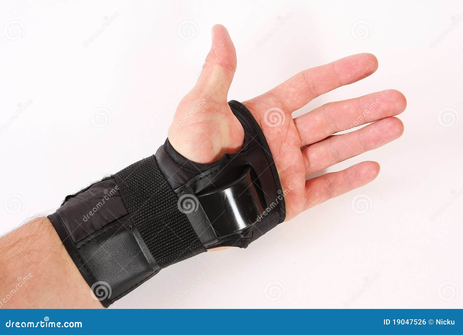 Hand plastic protection stock photo. Image of sports - 19047526