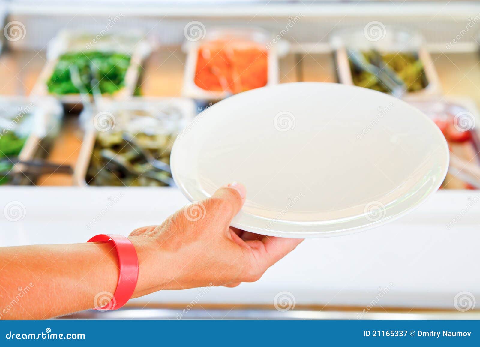 Hand with plate stock image. Image of dish, banquet, place - 21165337
