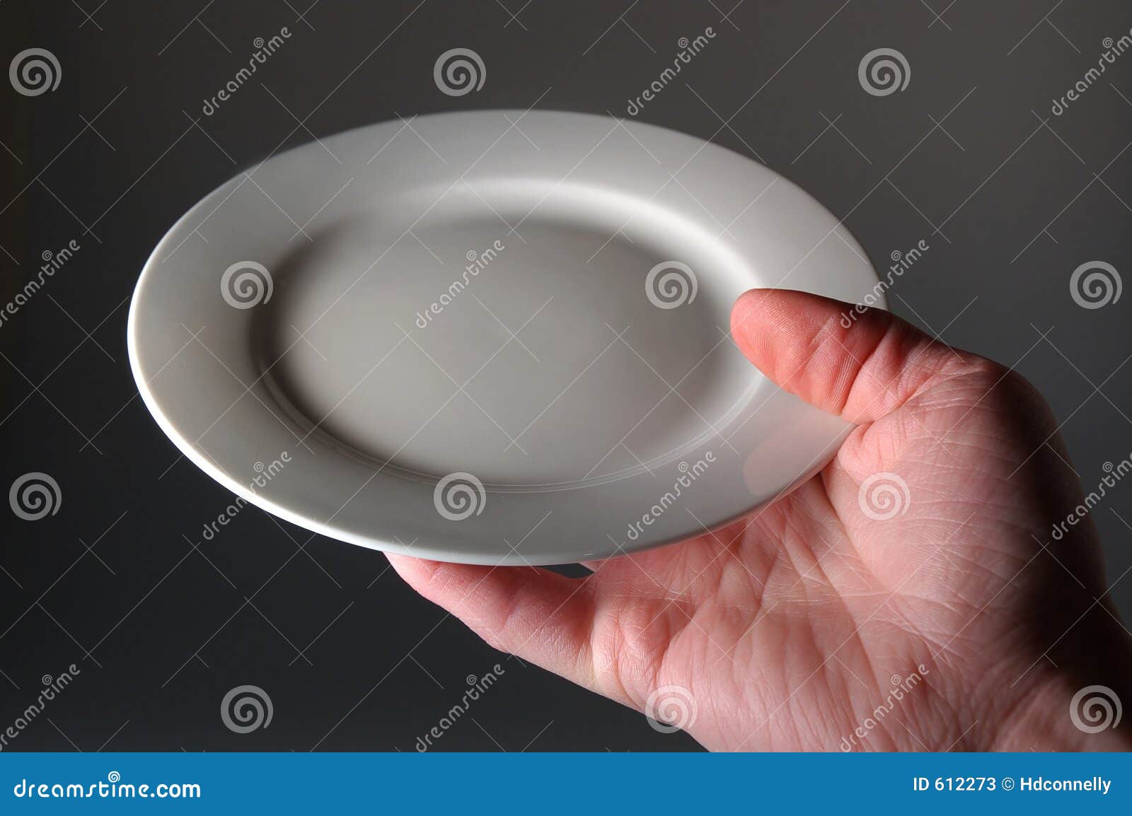 Hand and plate stock image. Image of person, plate, white - 612273