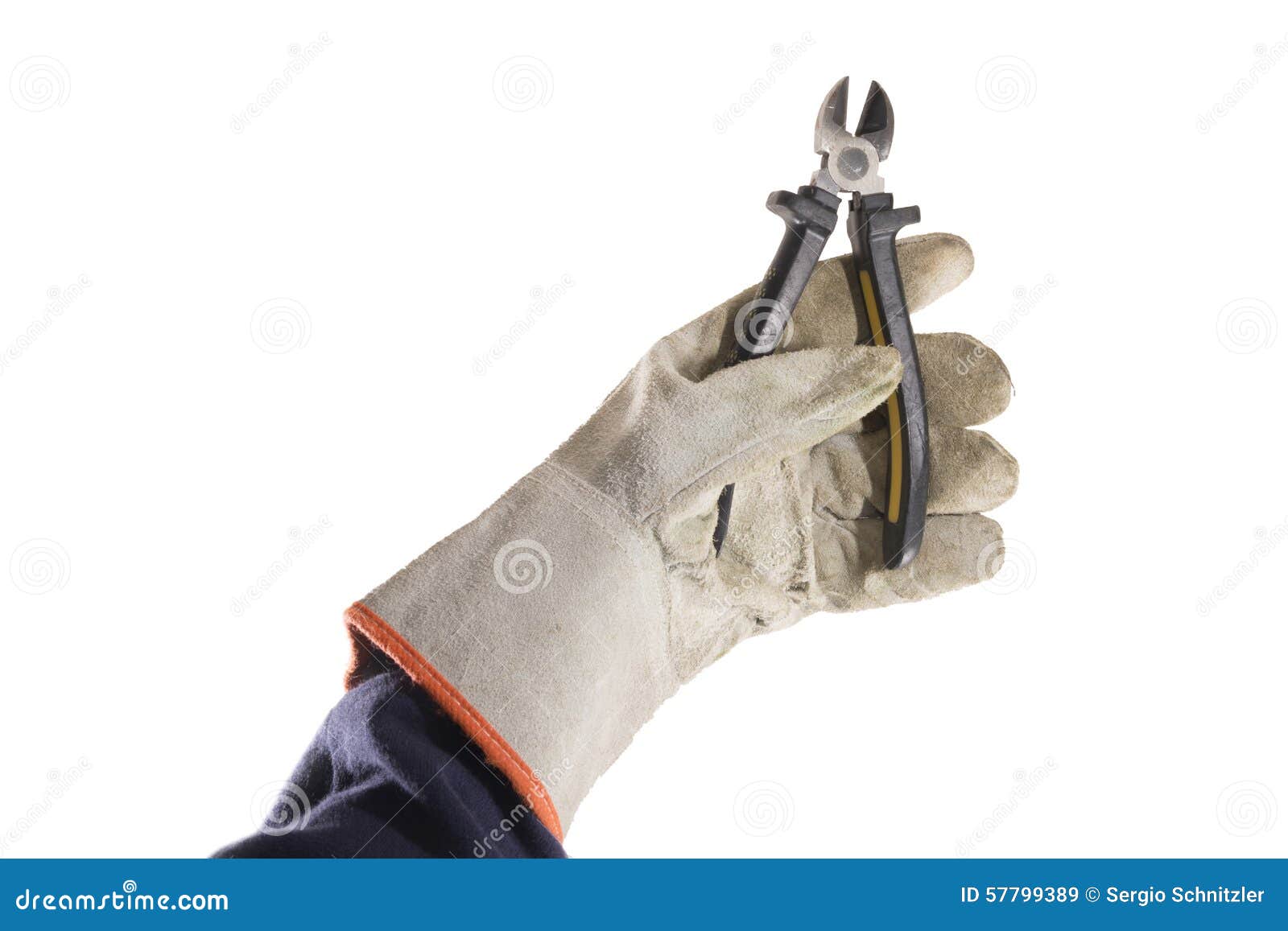 Hand Pliers stock image. Image of mechanic, leather, support - 57799389