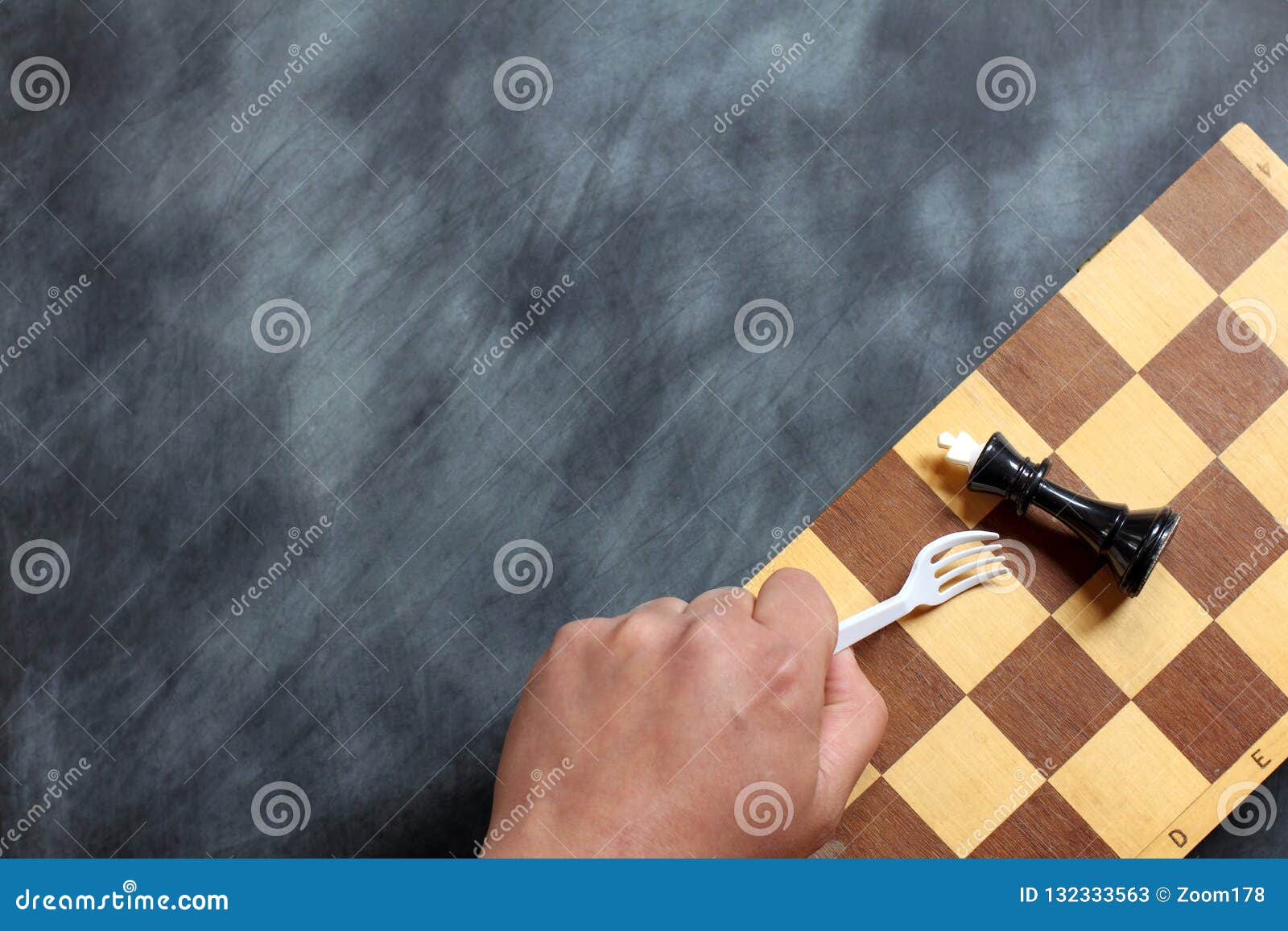 Defeated By Chess King. Royalty-Free Stock Image | CartoonDealer.com ...