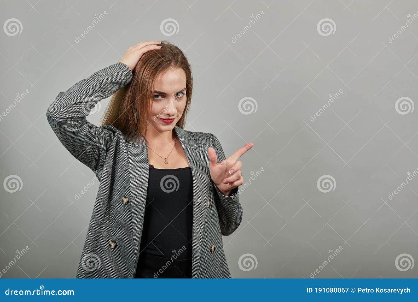 Hand Pointer with Forefinger Pointing Forward. Index Finger To Show ...