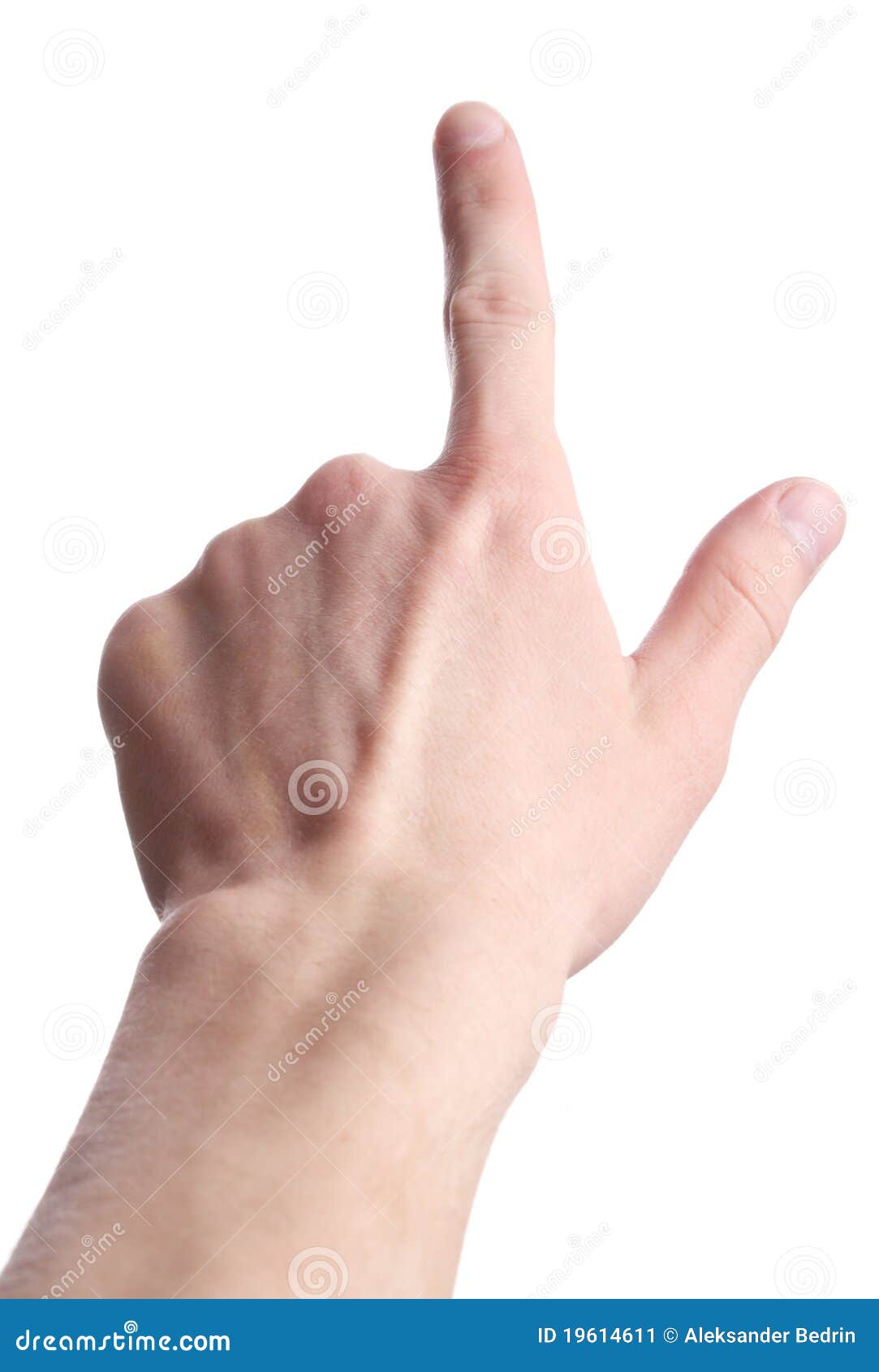 Hand Pointer Isolated. Finger Press Stock Image - Image of white ... Hand Pointer Isolated. Finger Press Stock Image - Image of white ...