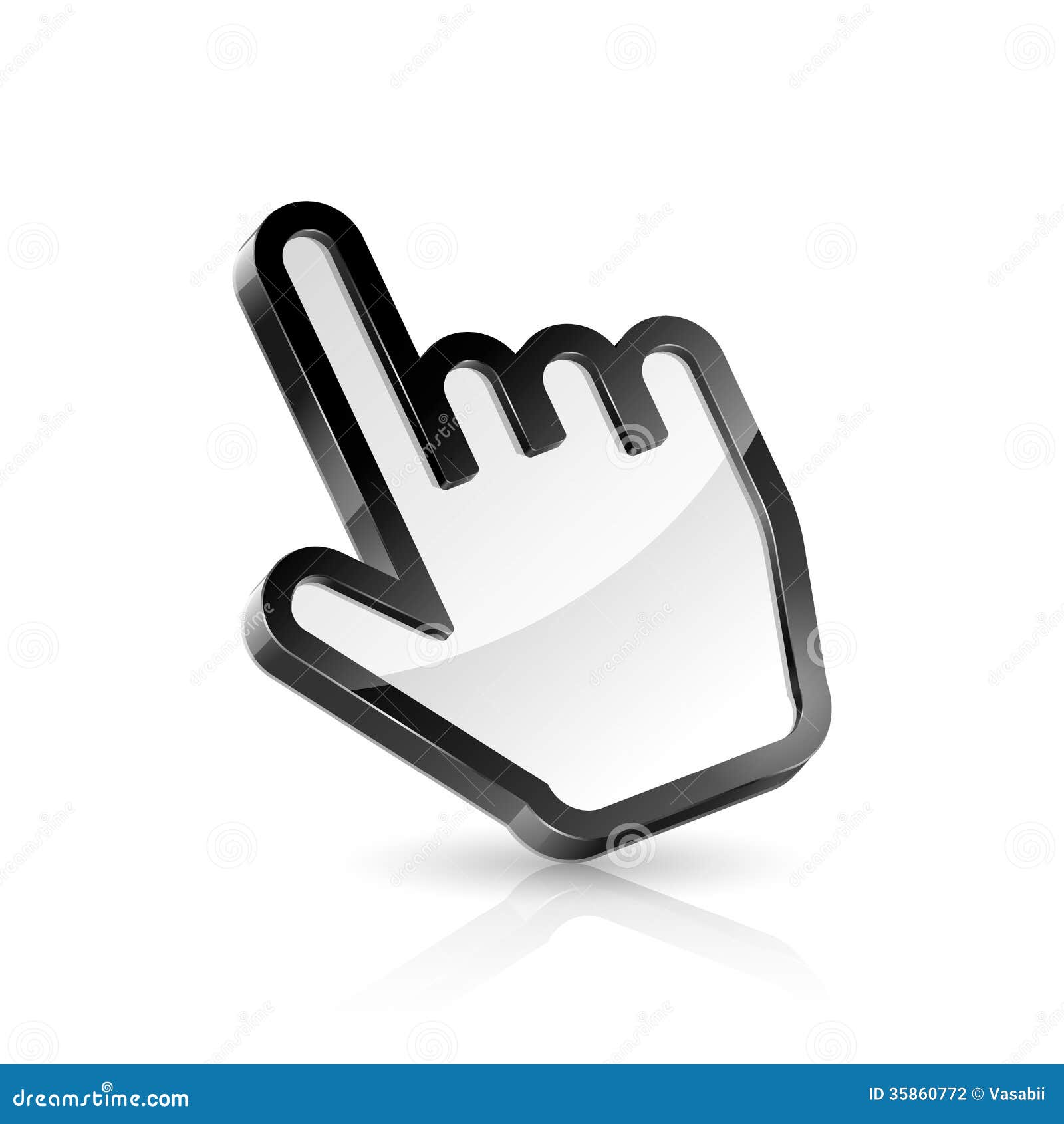 Pointing Finger Cursor