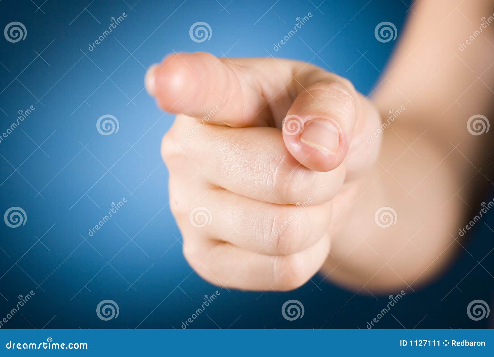 Hand pointing stock image. Image of close, imply, direct - 1127111
