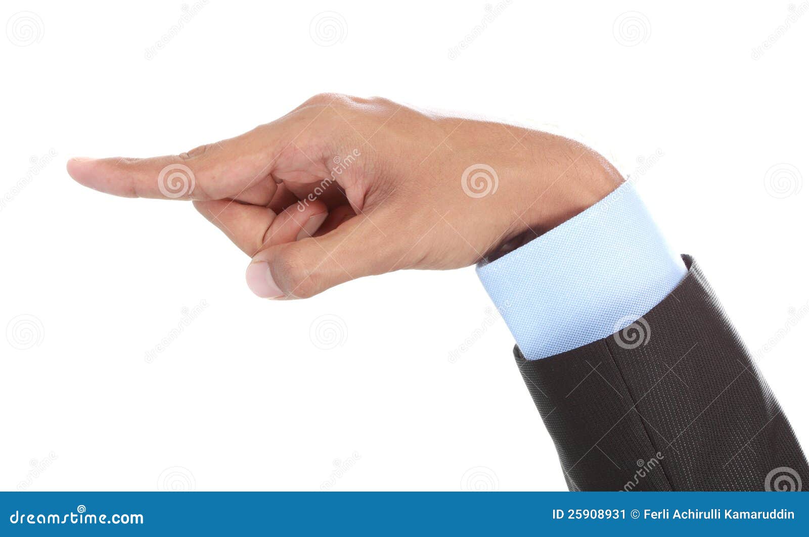 Hand pointing stock image. Image of close, male, controlling - 25908931