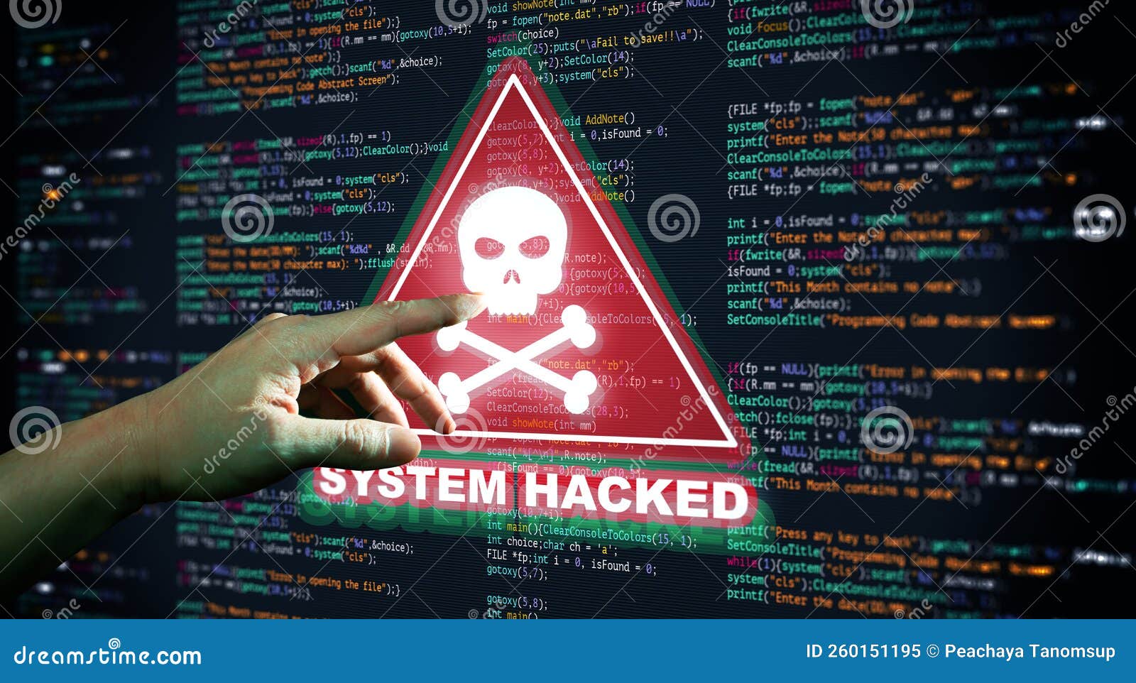 Virus, Malware, Cyber Attack, and Internet Cyber Security Concept Stock ...