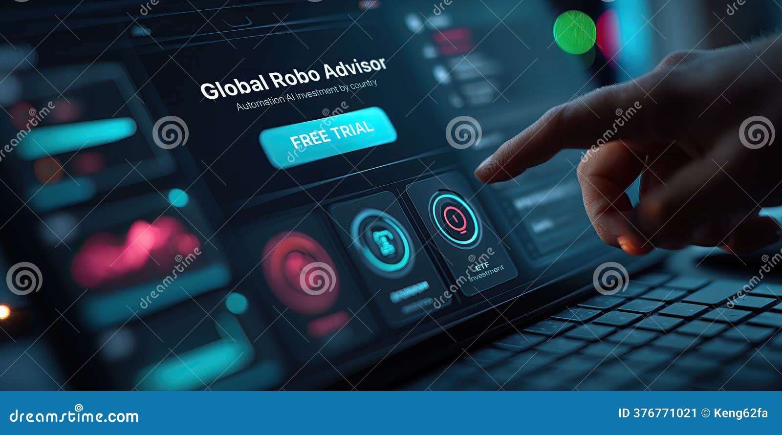 Interactive Financial Trend Analysis With Cartoon Finance Director ...