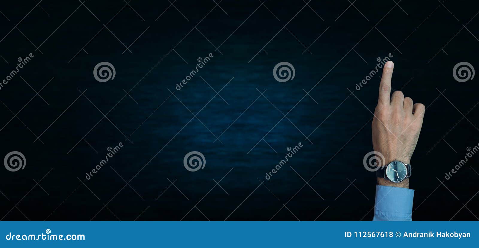 Hand pointing finger. stock photo. Image of space, gesture - 112567618