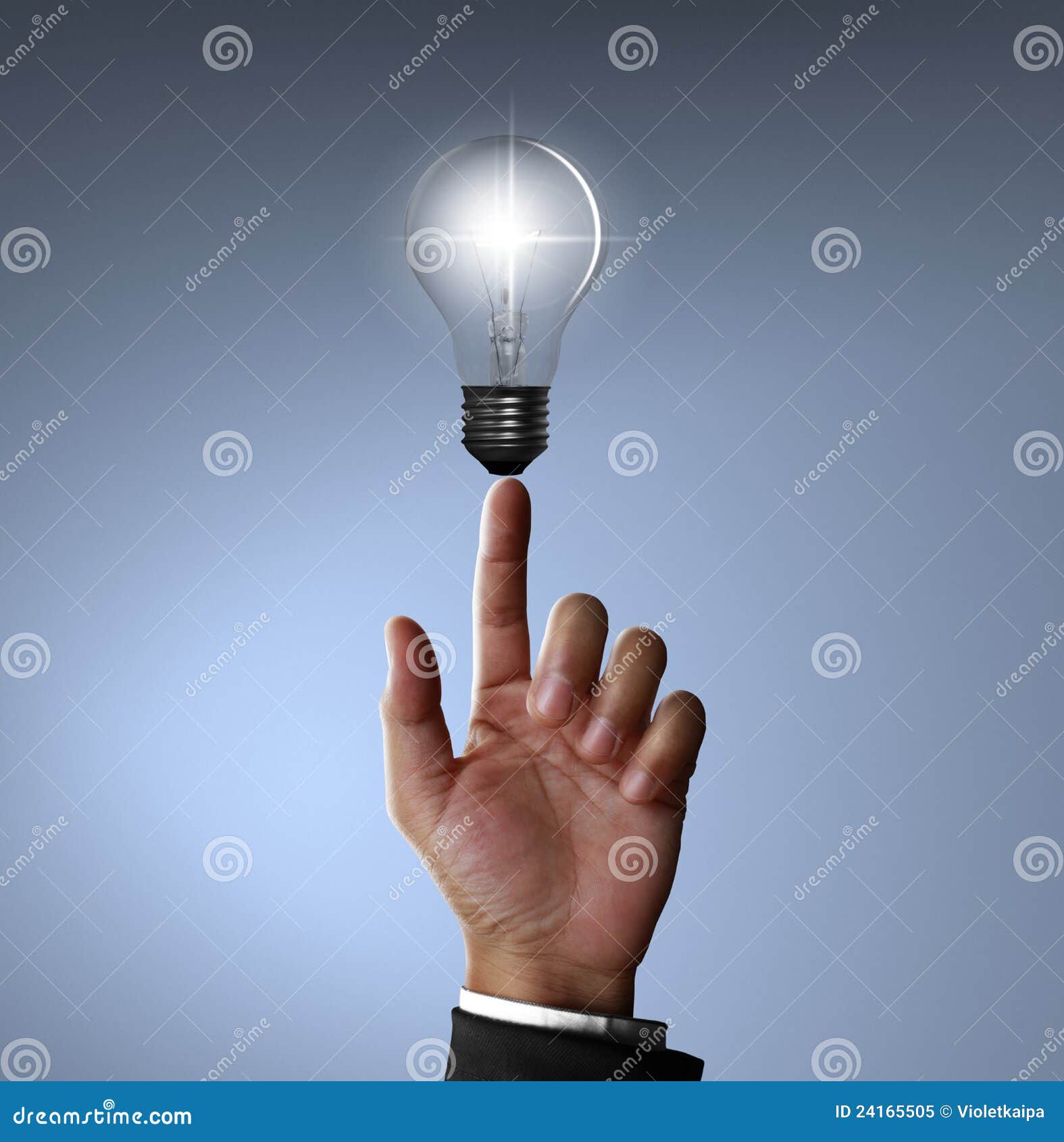 Hand pointing Light bulb stock image. Image of lamp, european - 24165505