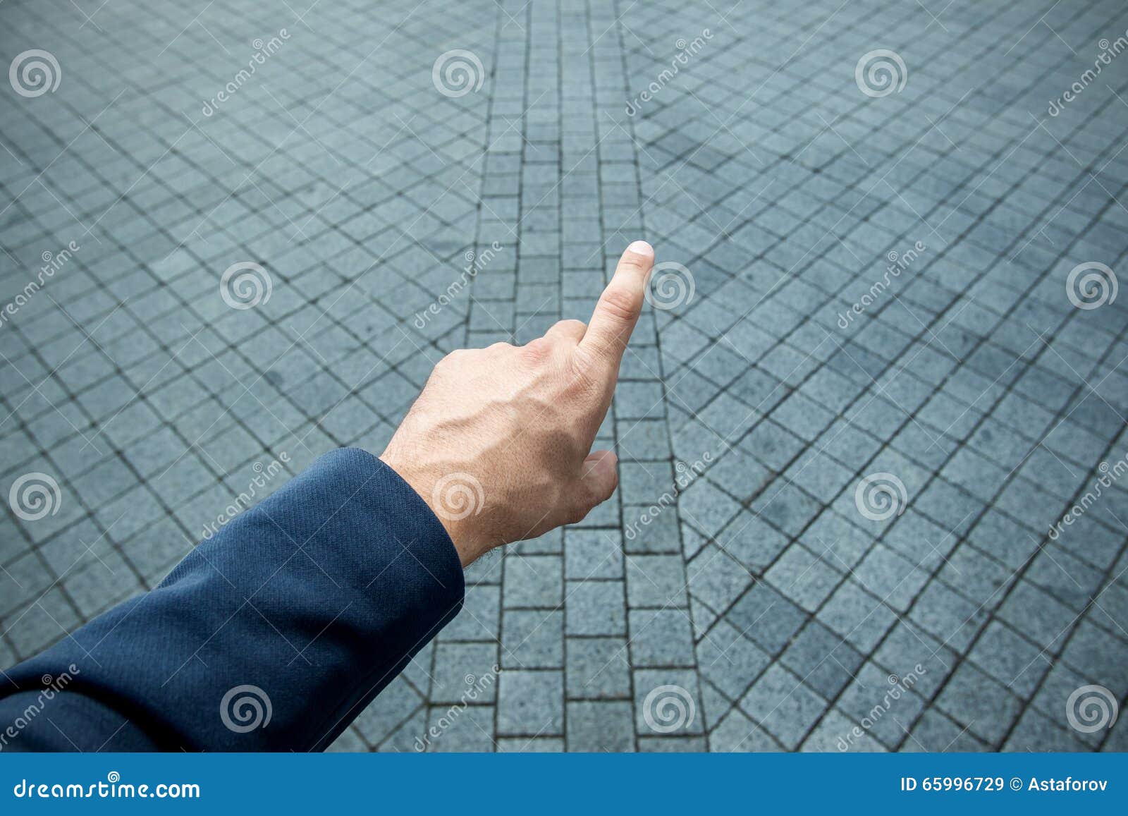 Hand pointing stock image. Image of finger, brick, click - 65996729
