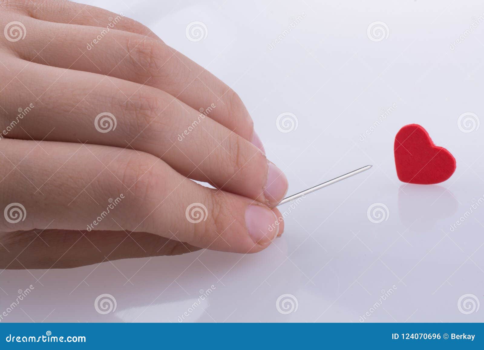 Needle pointing needle stock photo. Image of romantic - 124070696