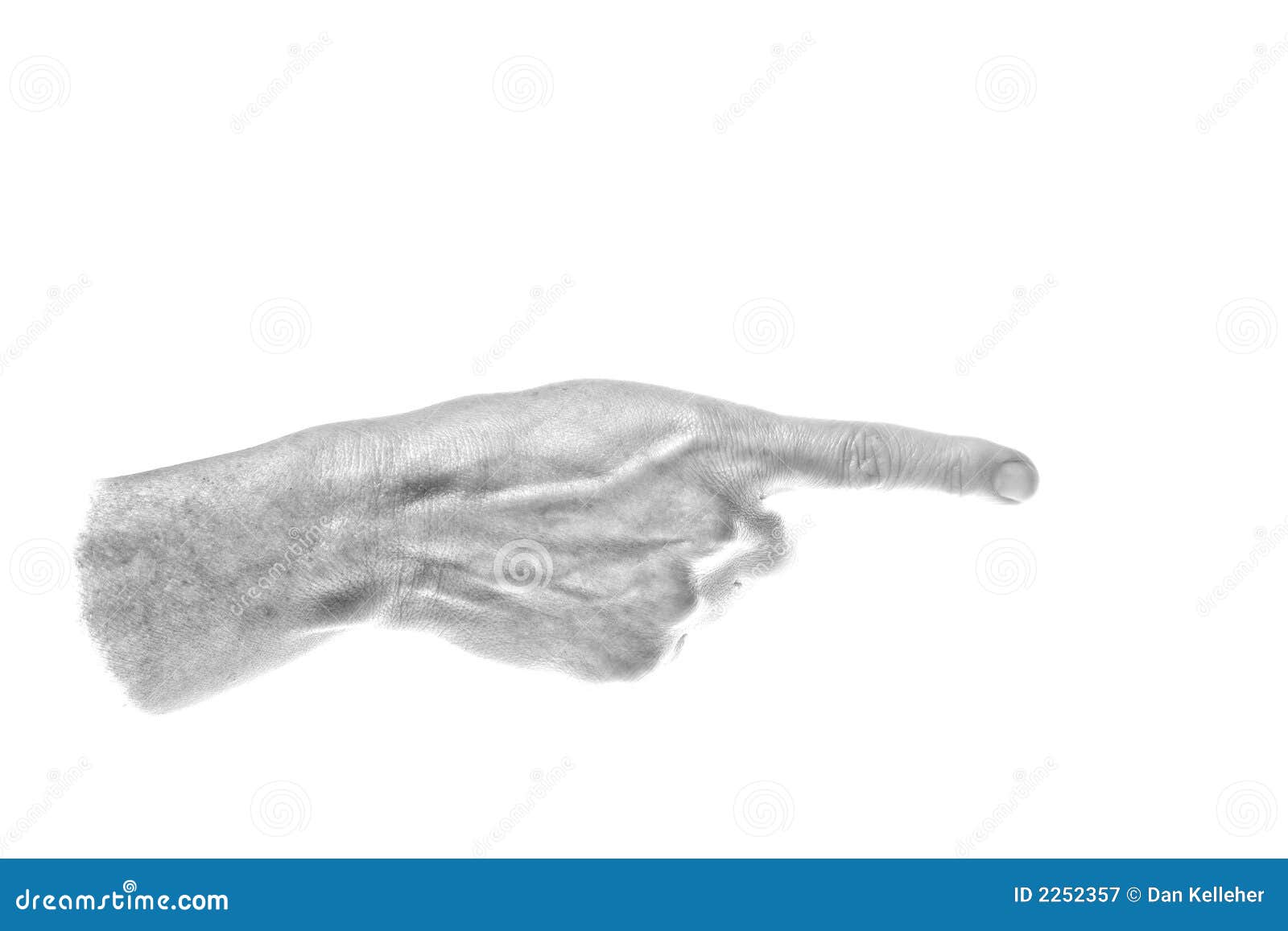 Hand Pointing Right Picture. Image: 2252357