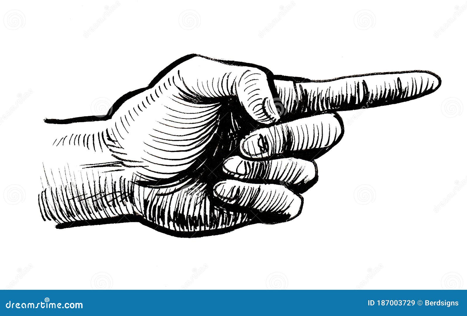 Pointing Right Emoticon Vector Illustration | CartoonDealer.com #117547628