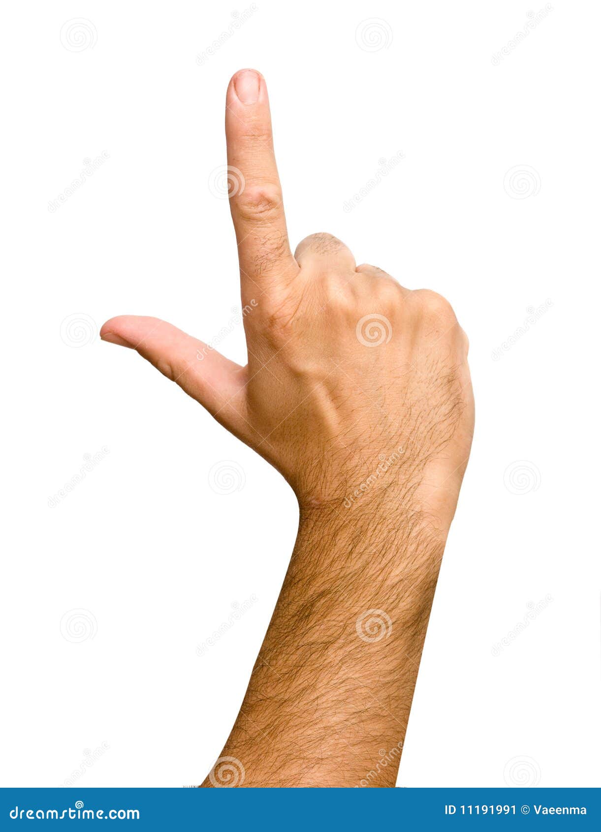 Hand Pointing Up Stock Image - Image: 11191991