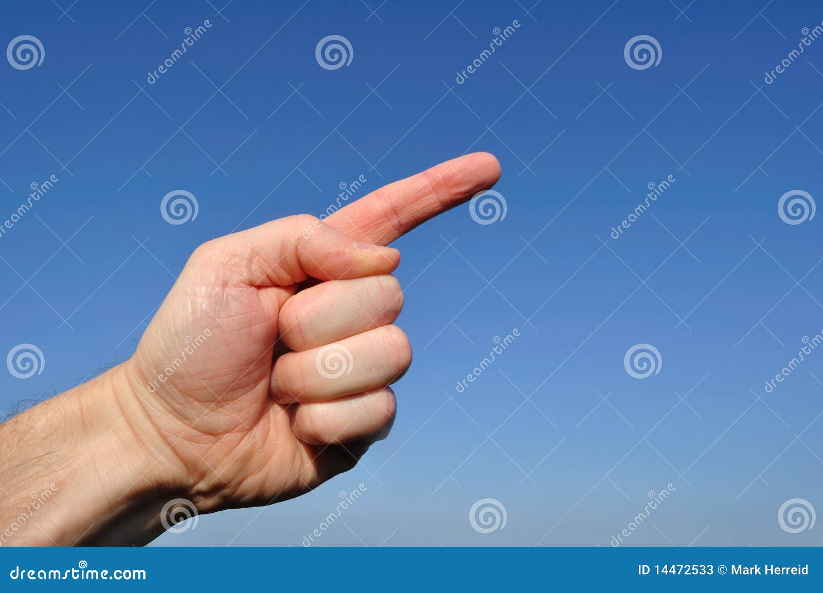 Hand Pointing Up stock image. Image of horizontal, finger - 14472533