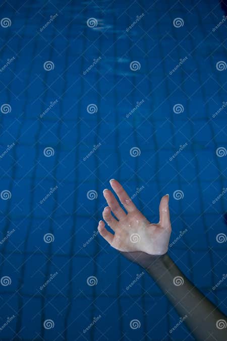 Hand in pool stock photo. Image of finger, agitation, alarm - 2928716