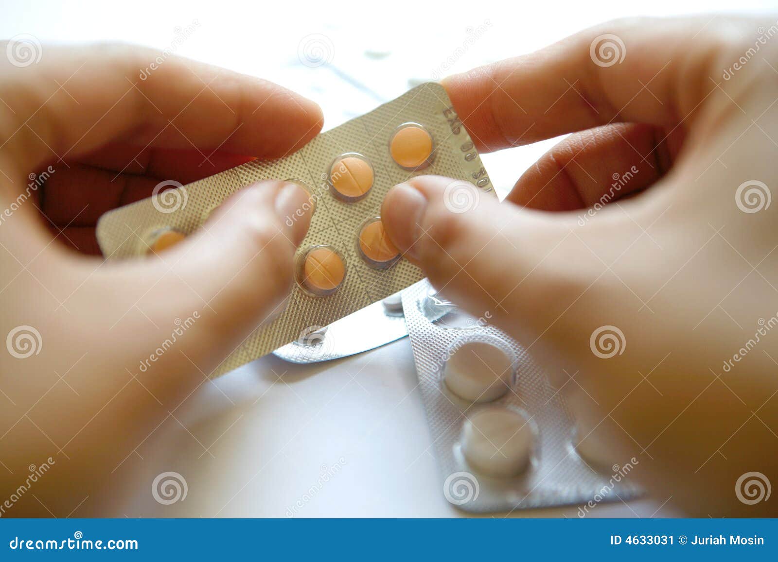 Hand popping pills stock image. Image of oral, healthcare - 4633031