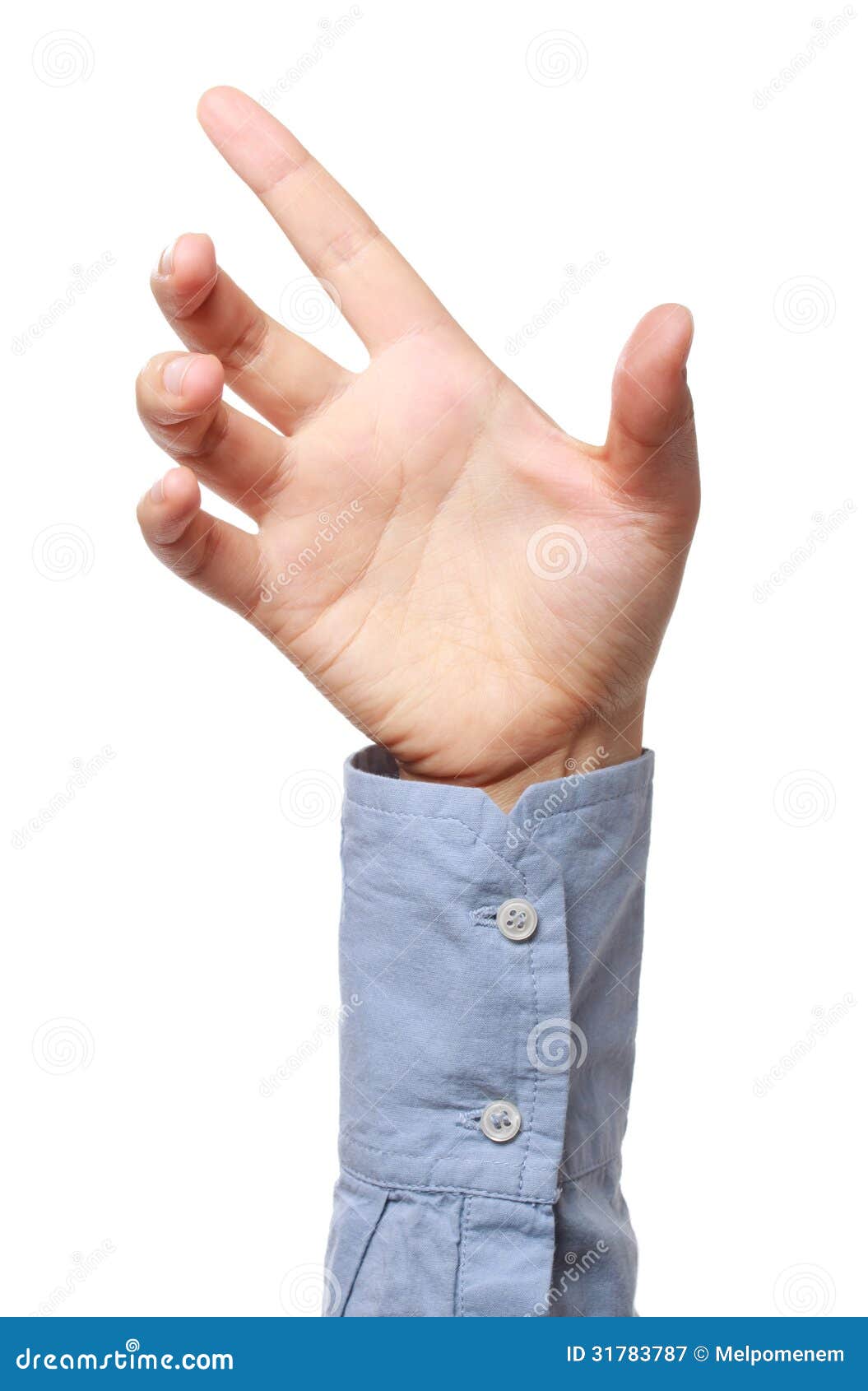 Hand Positioned To Hold a Product Stock Image - Image of holding ...