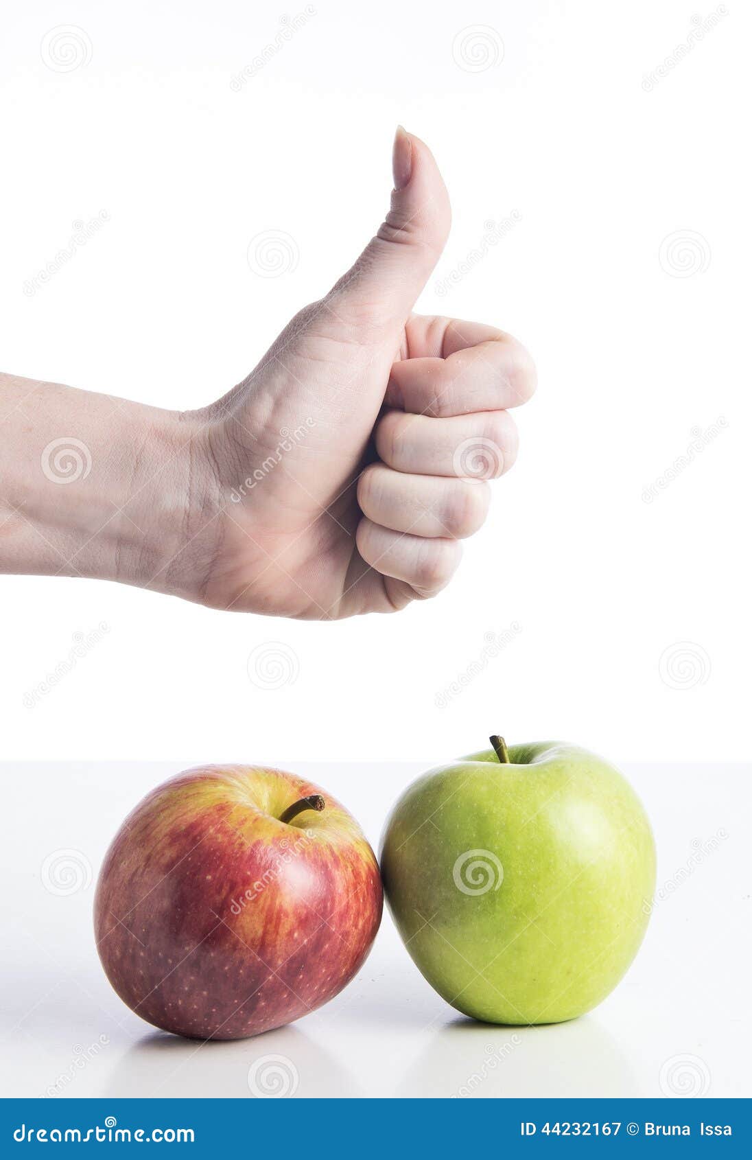 Hand positive stock image. Image of apple, fruit, positive - 44232167