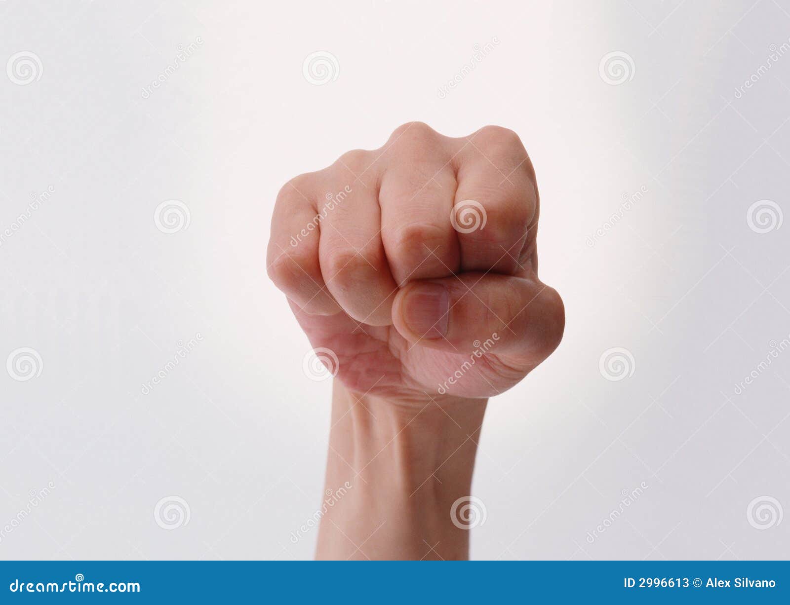 Hand Power stock image. Image of army, impact, white, finger - 2996613