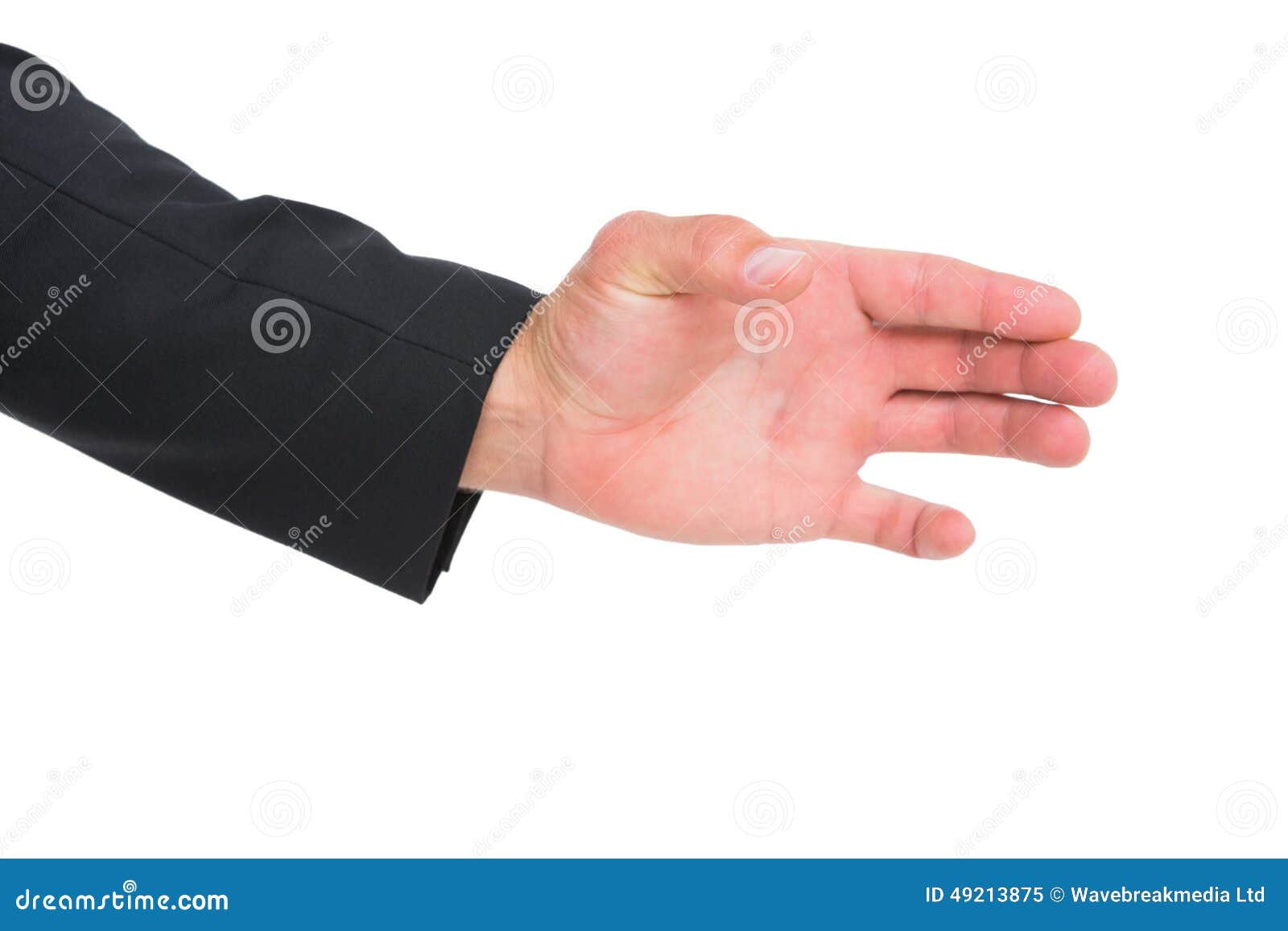 Hand presenting stock image. Image of shot, presenting - 49213875
