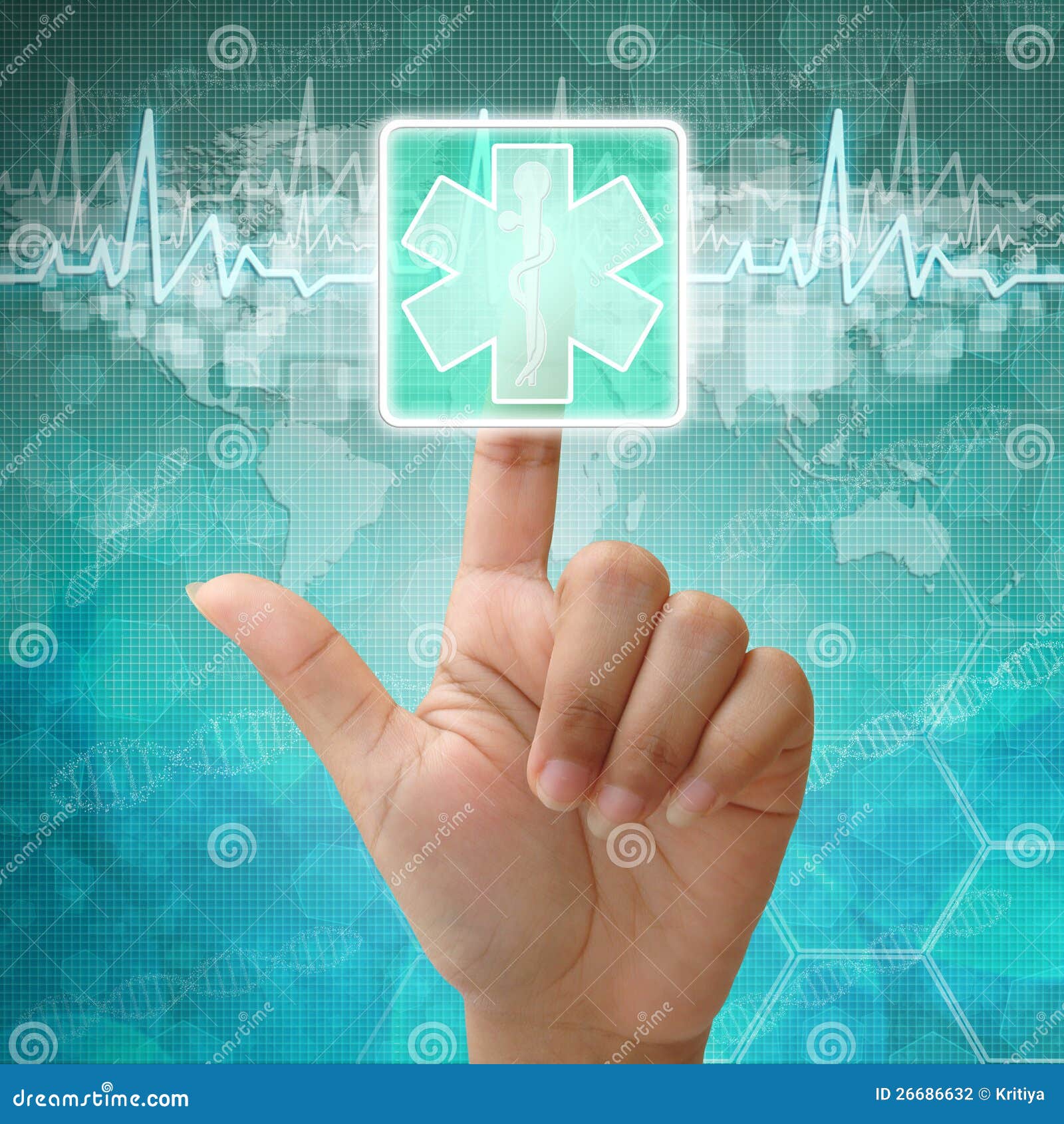 Medical Symbol, Rod Of Asclepius, Asclepius Insignia Stock Photography ...