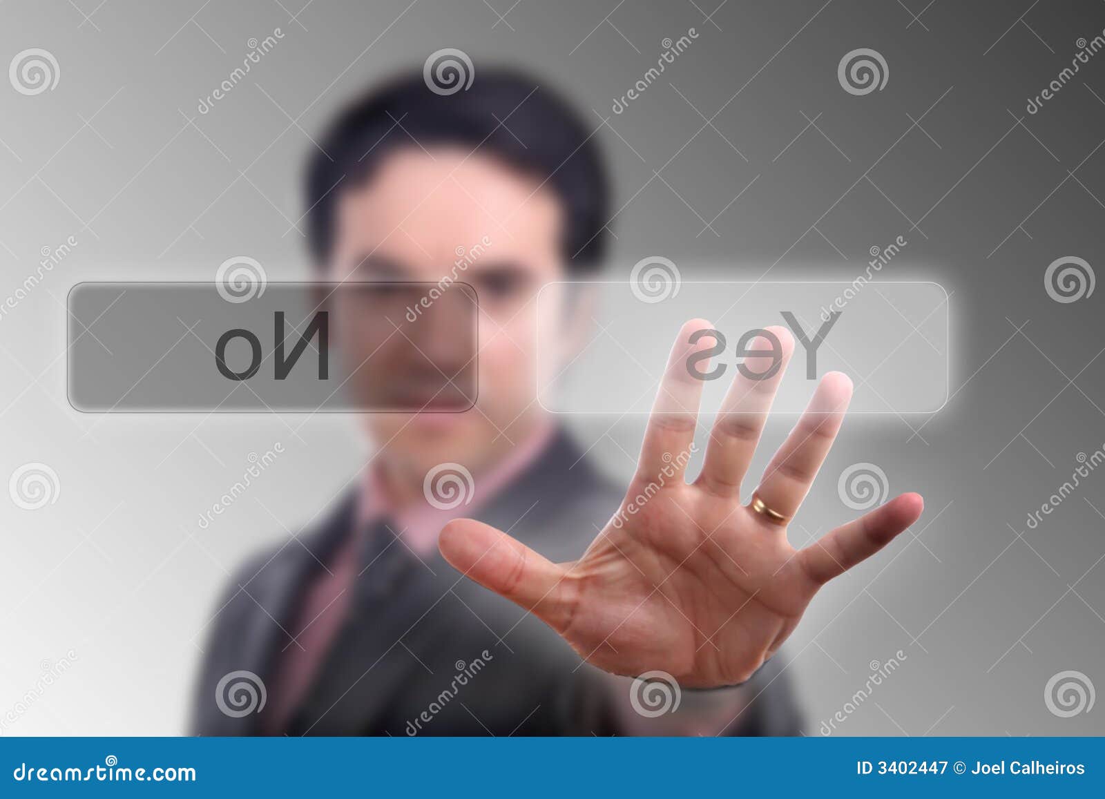 Hand presses the button stock image. Image of confirm - 3402447