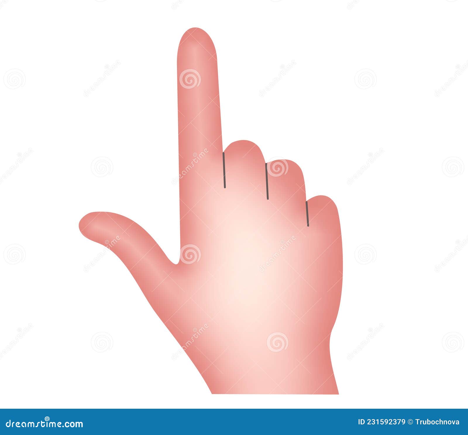 Hand Presses Heart Shaped Button, Symbol Of Charity And Care, Isolated ...