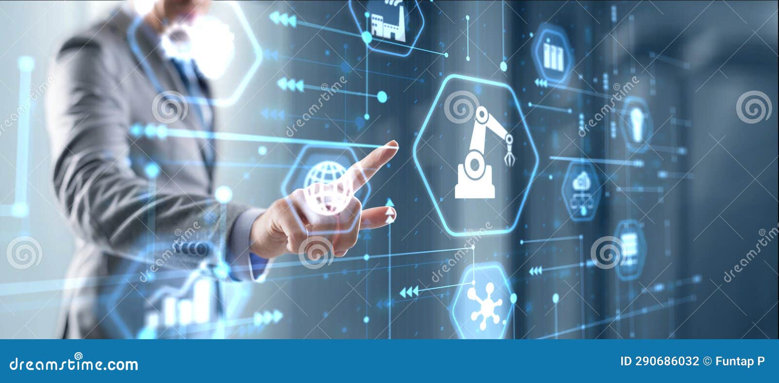 RPA Icon Robotic Process Automation System. Artificial Intelligence ...