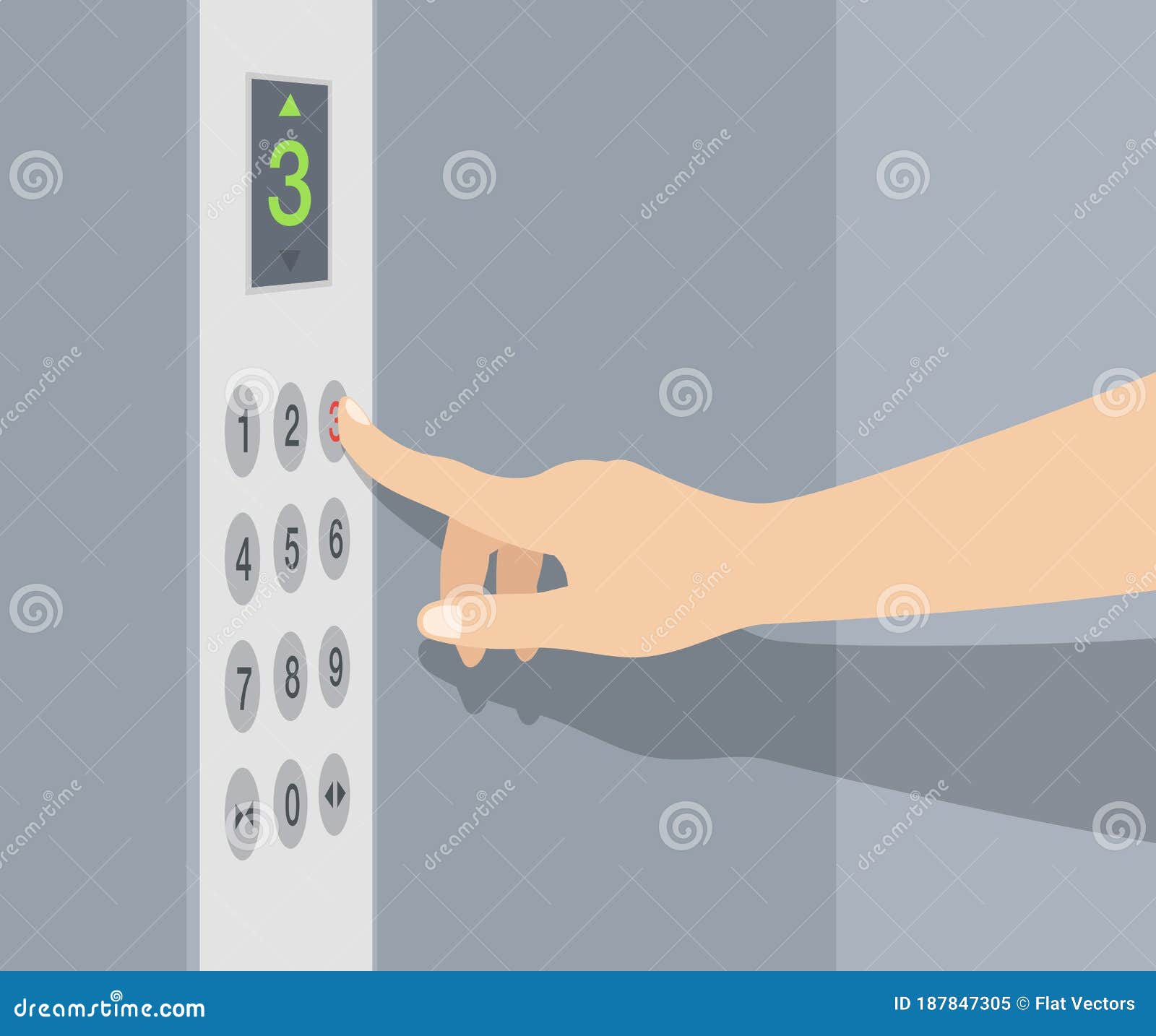 Hand Pressing Push Button Vector Symbol | CartoonDealer.com #10089750 Hand Pressing Push Button Vector Symbol | CartoonDealer.com #10089750