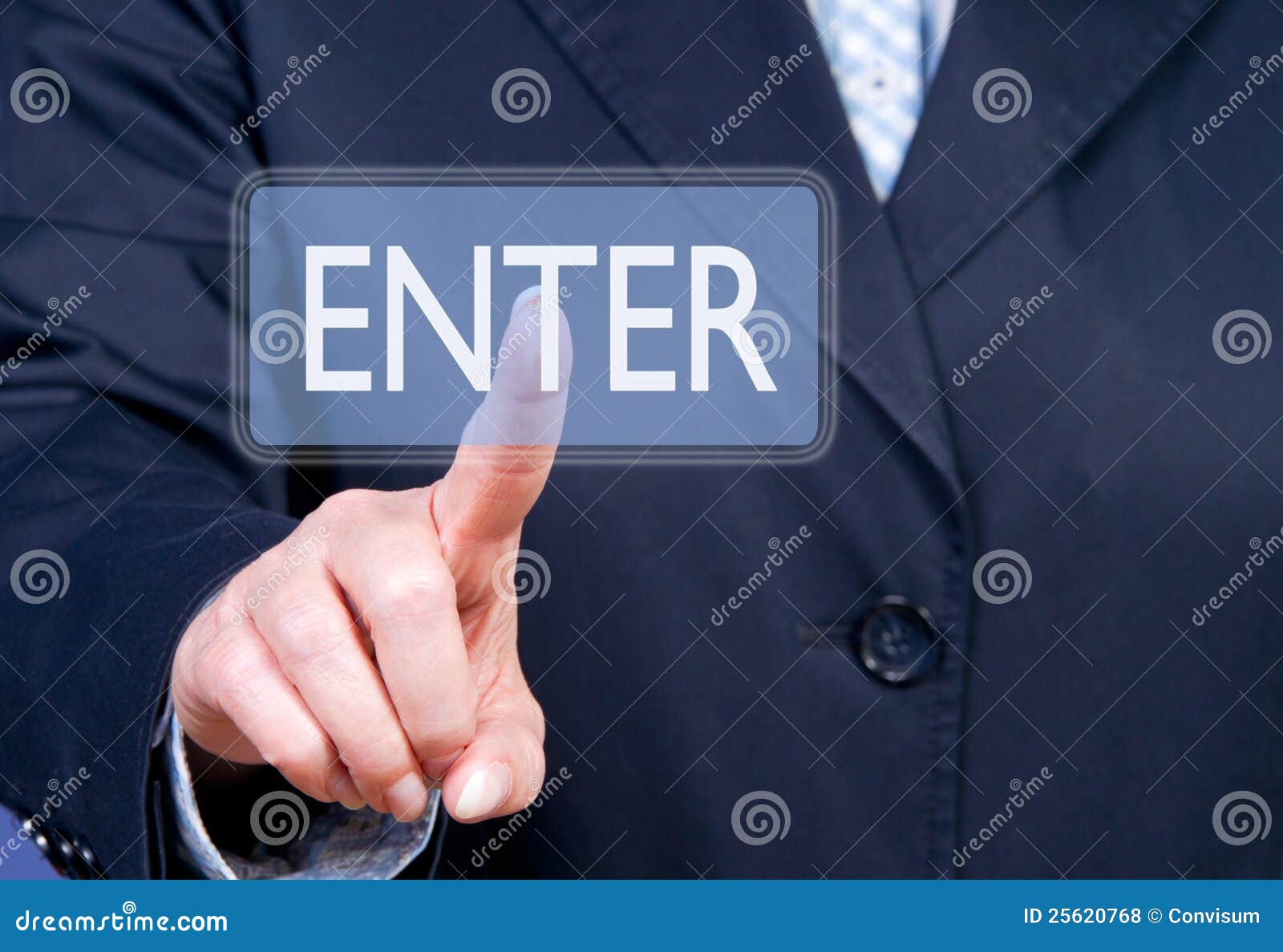 Hand pressing enter stock photo. Image of suit, float - 25620768
